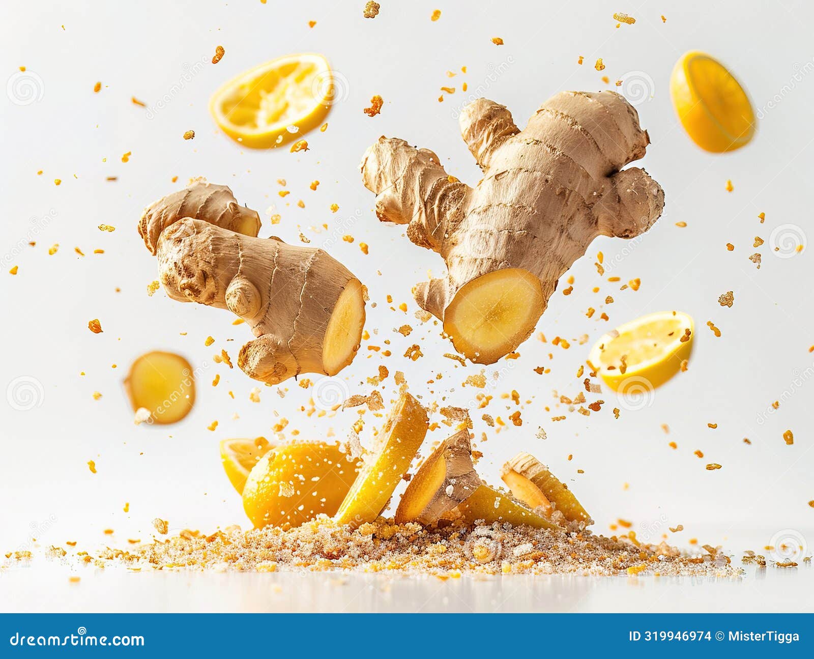 Photography of GINGER Falling from the Sky, Hyperpop Colour Scheme ...