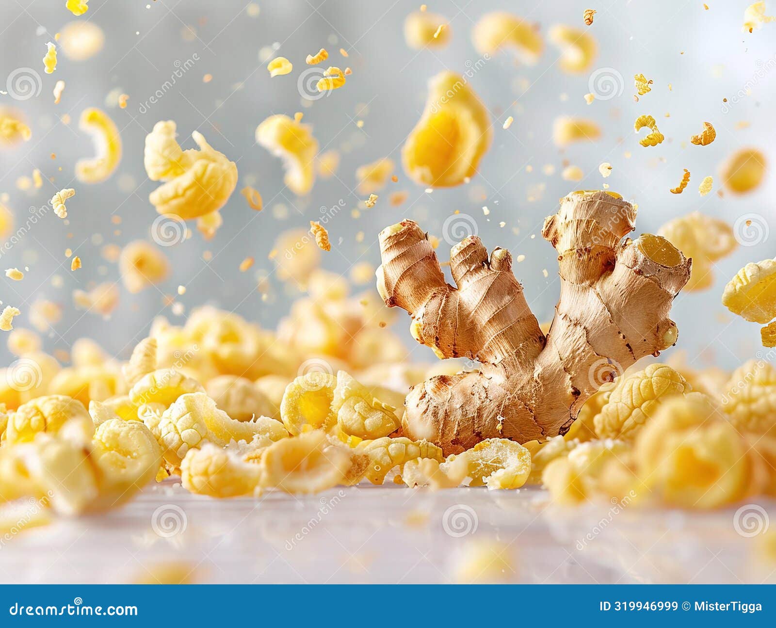 Photography of GINGER Falling from the Sky, Hyperpop Colour Scheme ...