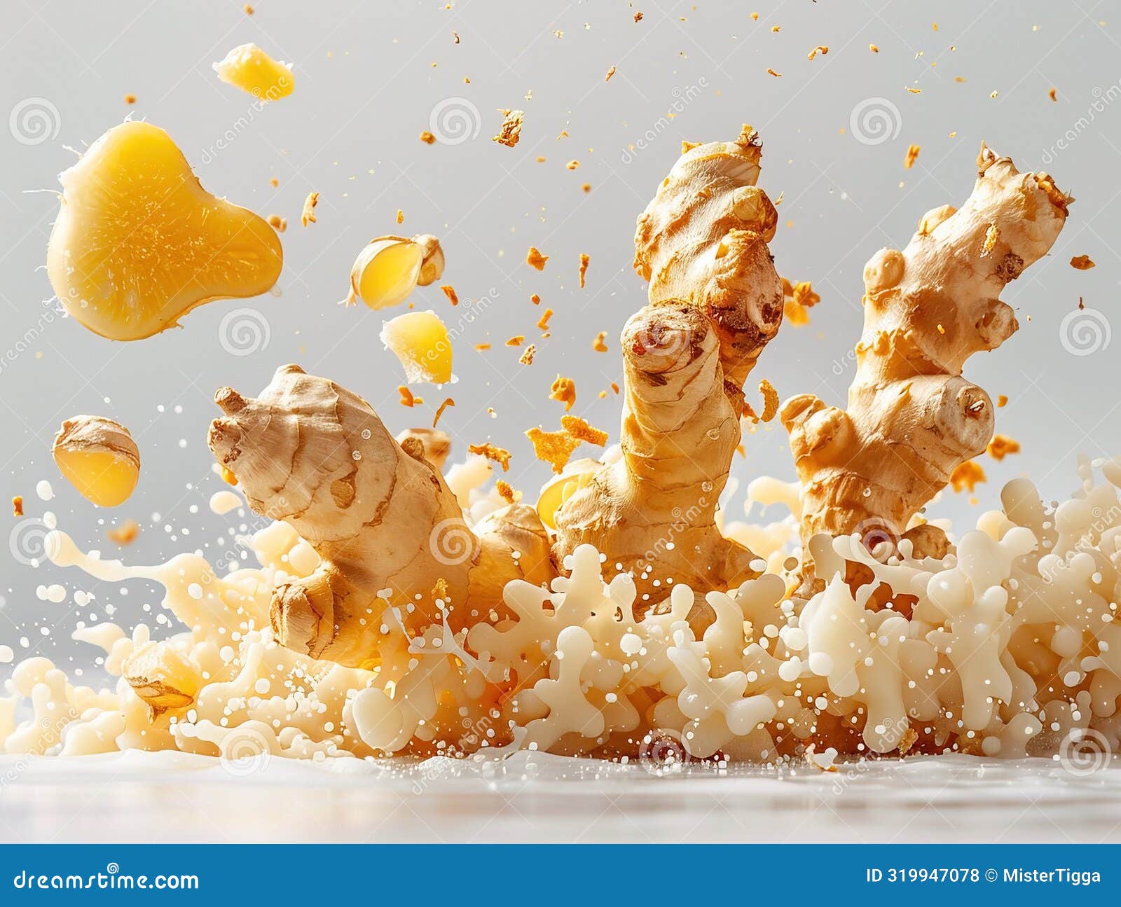 Photography of GINGER Falling from the Sky, Hyperpop Colour Scheme ...