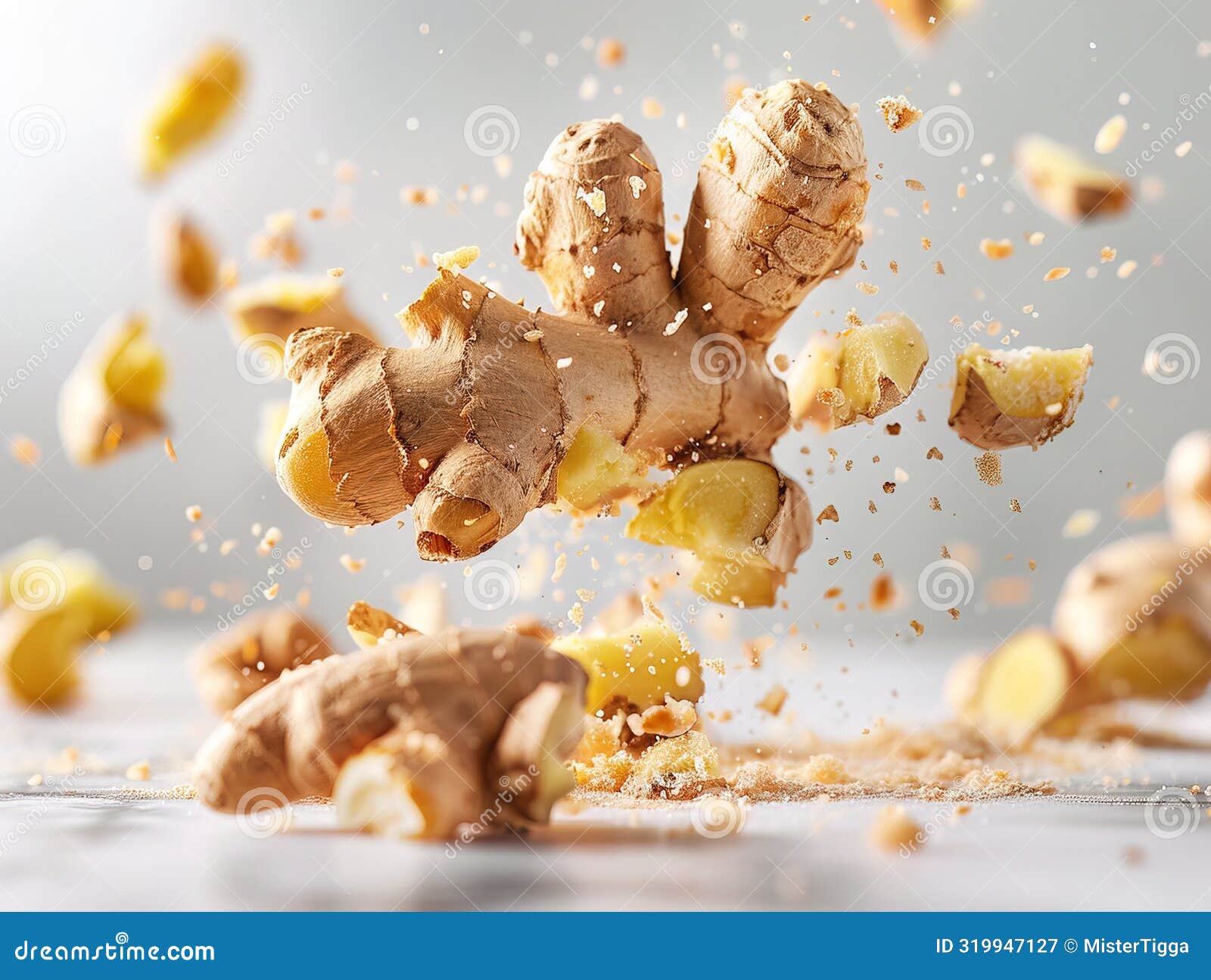 Photography of GINGER Falling from the Sky, Hyperpop Colour Scheme ...