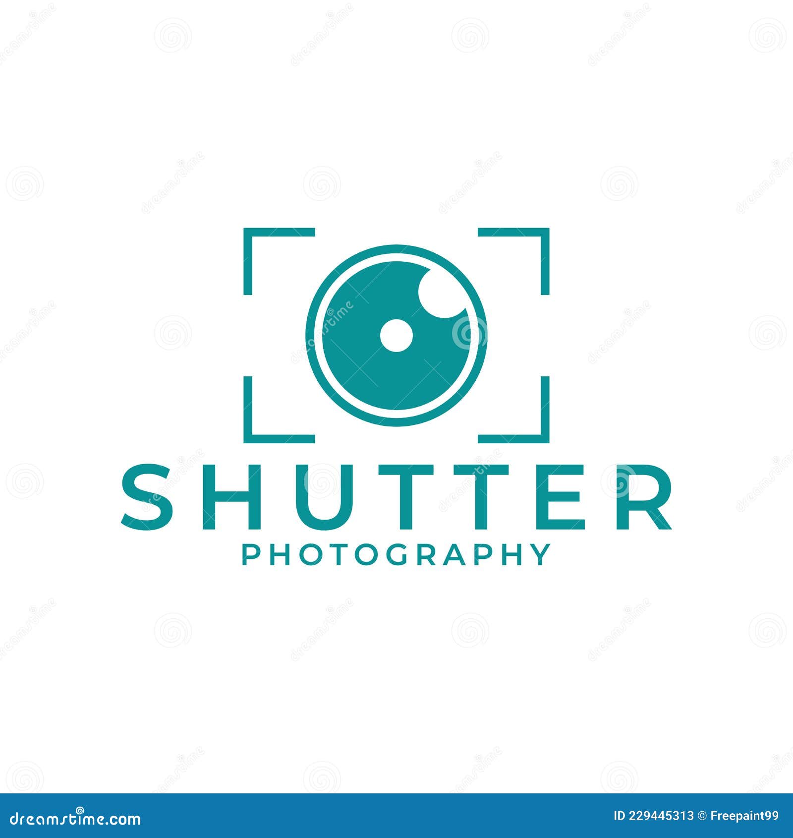 Photography Logo. Camera Shutter Logo Template Vector Symbol Design ...