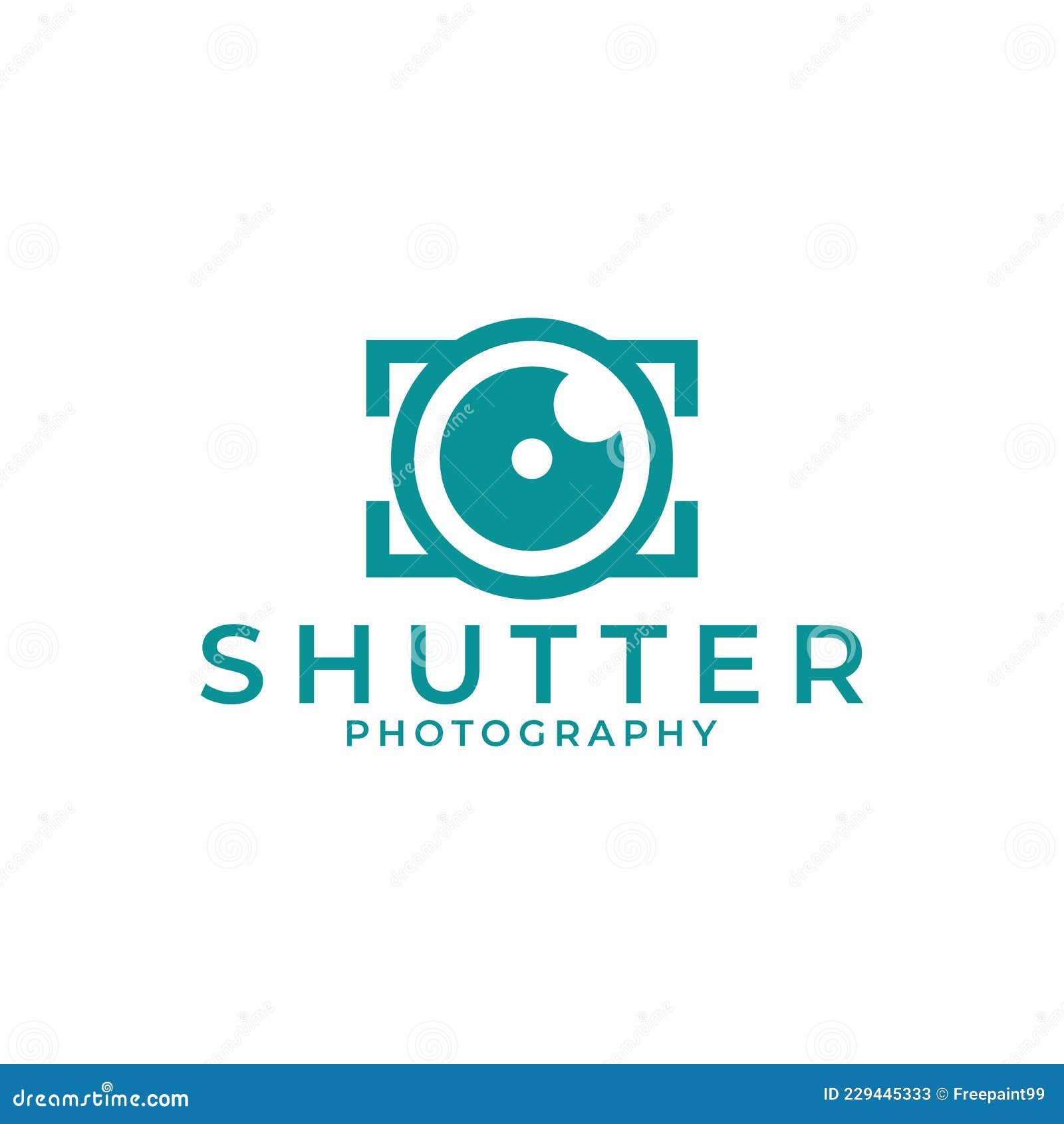 Photography Logo. Camera Shutter Logo Template Vector Symbol Design ...
