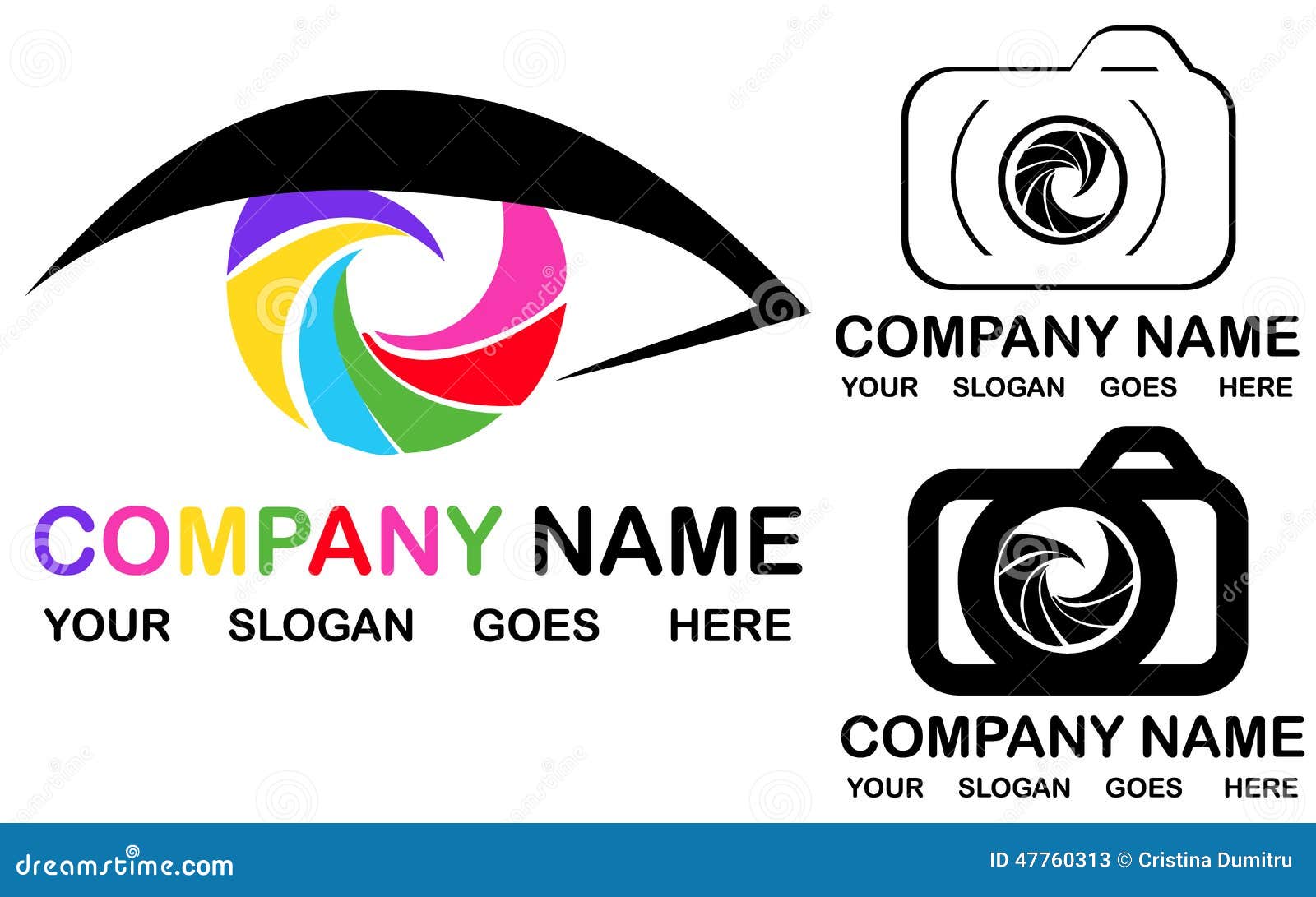 Photography logo stock illustration. Illustration of logotype - 47760313