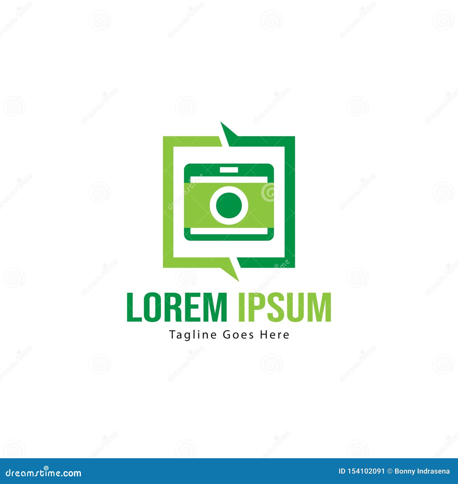 Photography Logo Template Design. Photography Logo with Modern Frame ...
