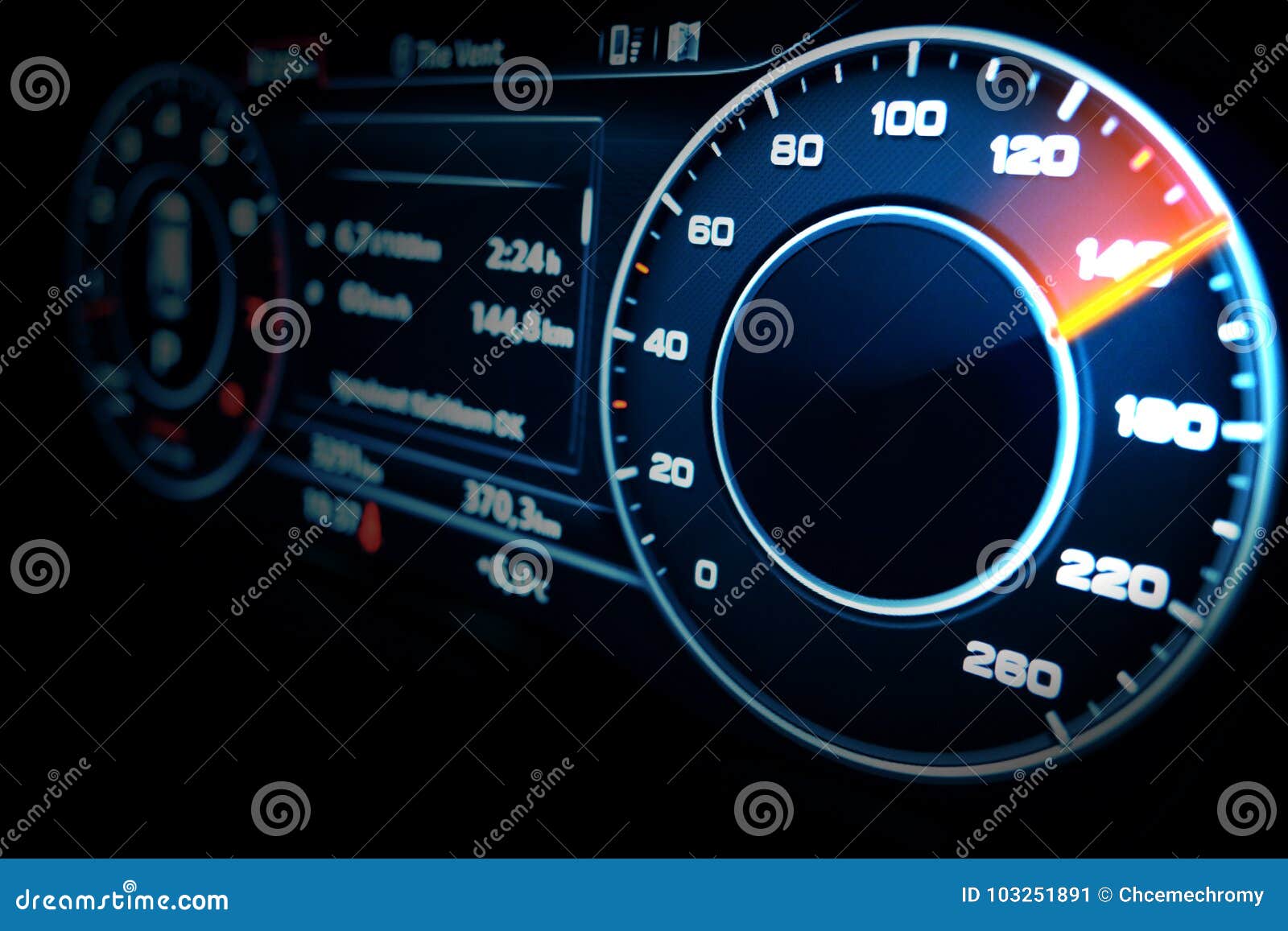 Modern Speedometer stock image. Image of motion, fast - 103251891