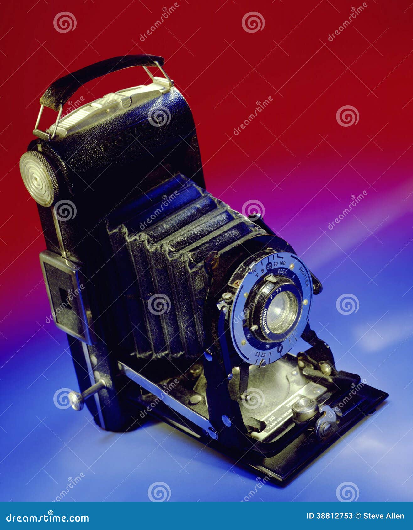 Photography - Old Folding Camera Stock Image - Image of objects, retro ...