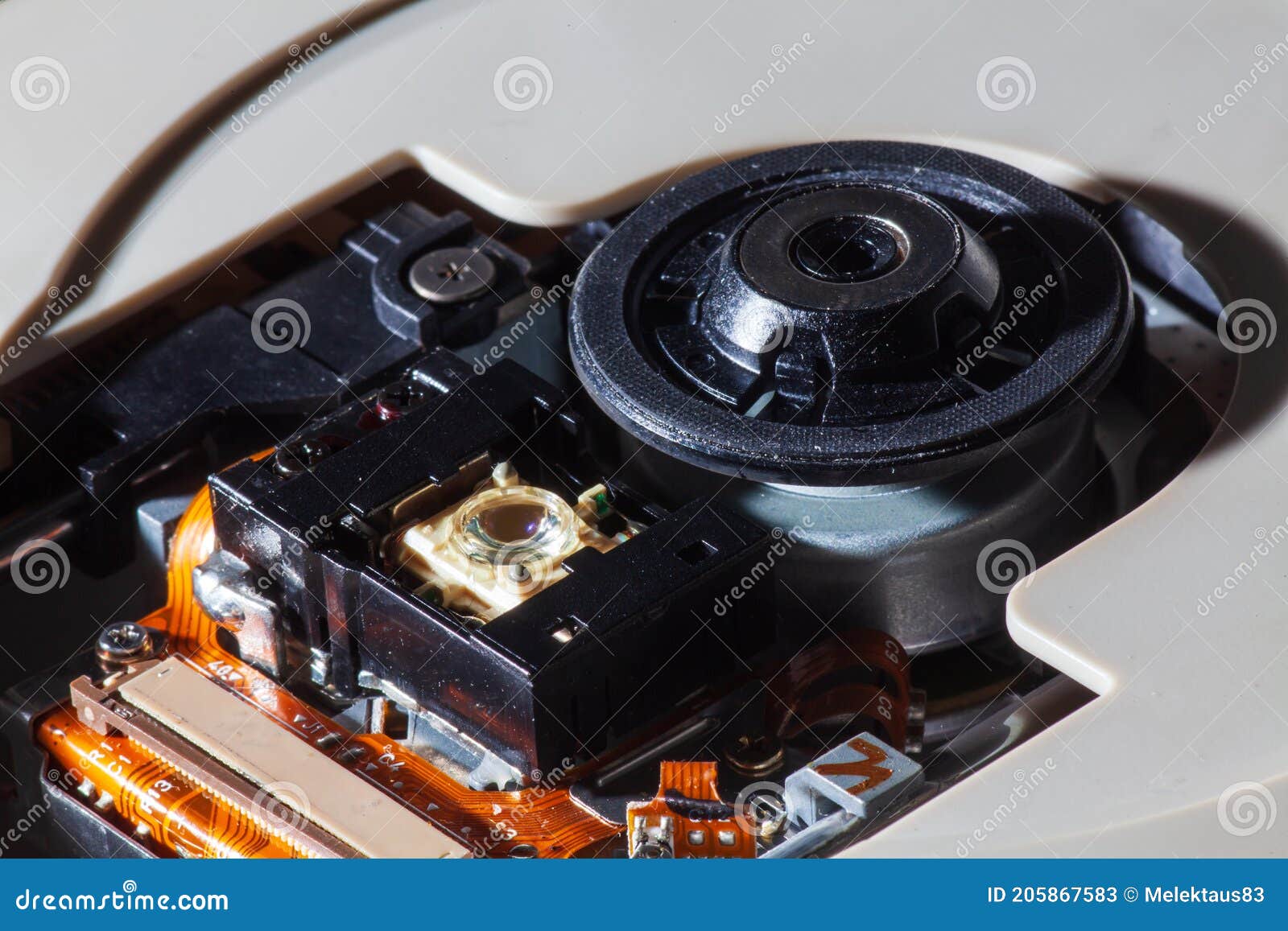 Photography of Optical Head for CD Drives Stock Image - Image of head ...