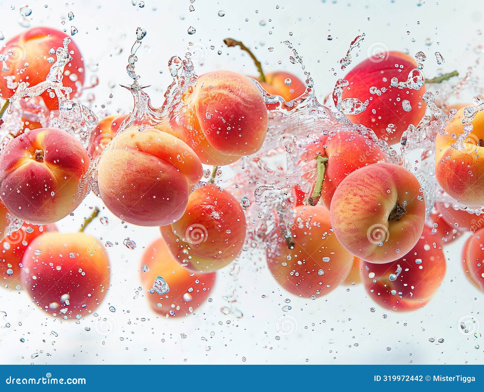 Photography of PEACHES Falling from the Sky, Hyperpop Colour Scheme ...