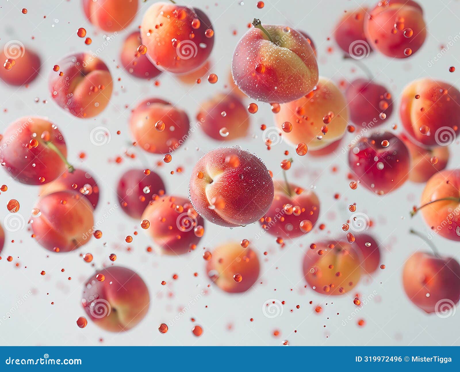 Photography of PEACHES Falling from the Sky, Hyperpop Colour Scheme ...