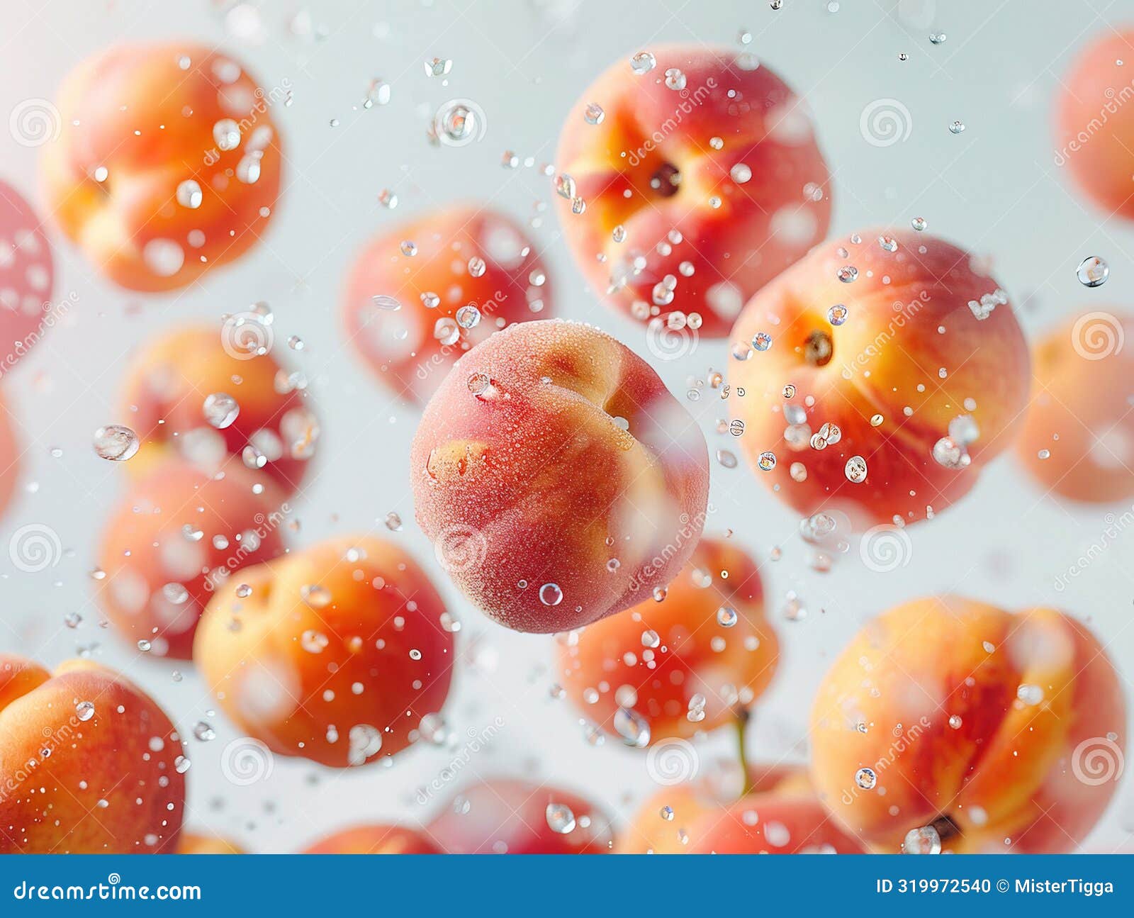 Photography of PEACHES Falling from the Sky, Hyperpop Colour Scheme ...