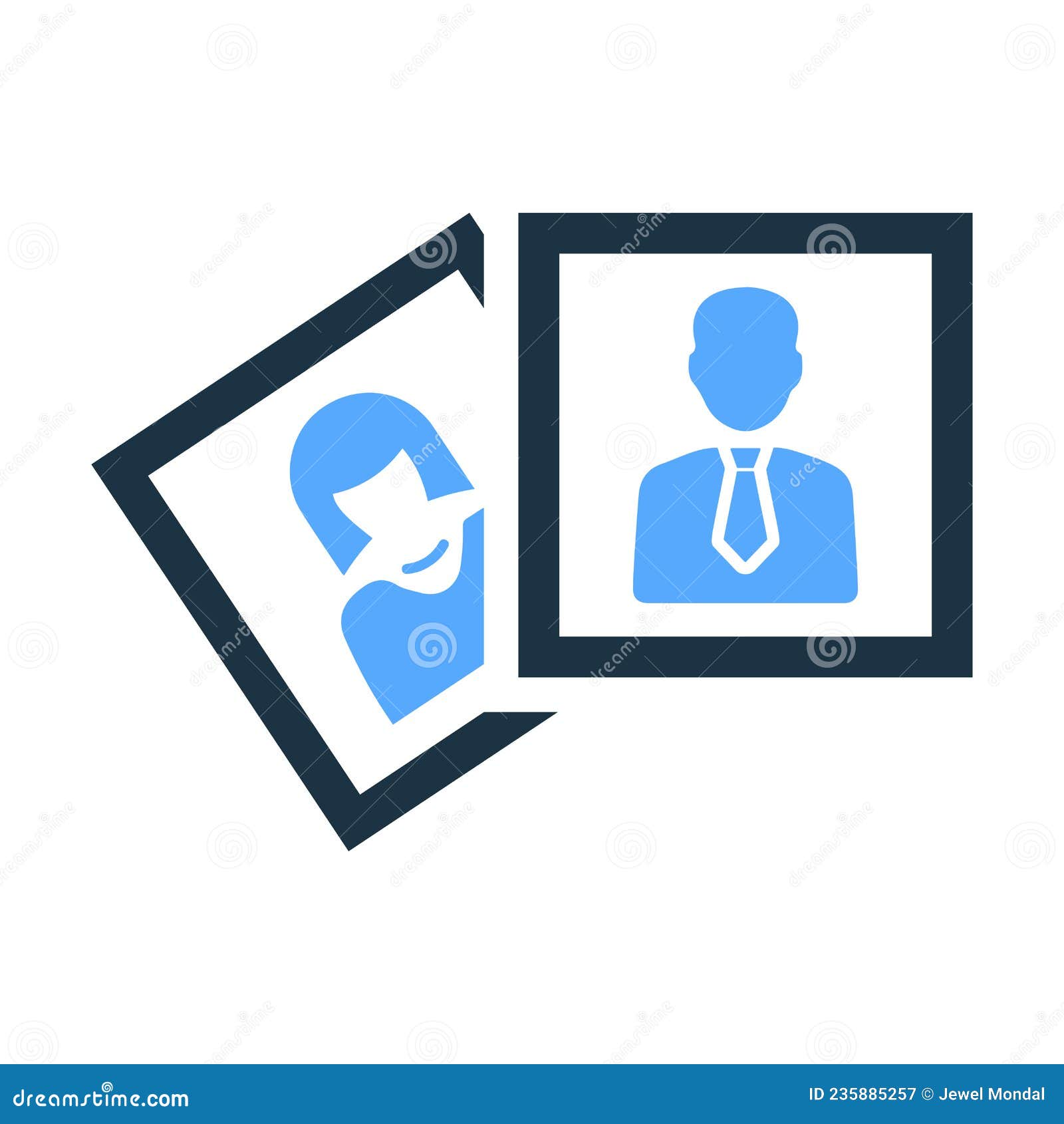 Photography, Profile, Pic Icon. Simple Vector Sketch. Stock Vector ...