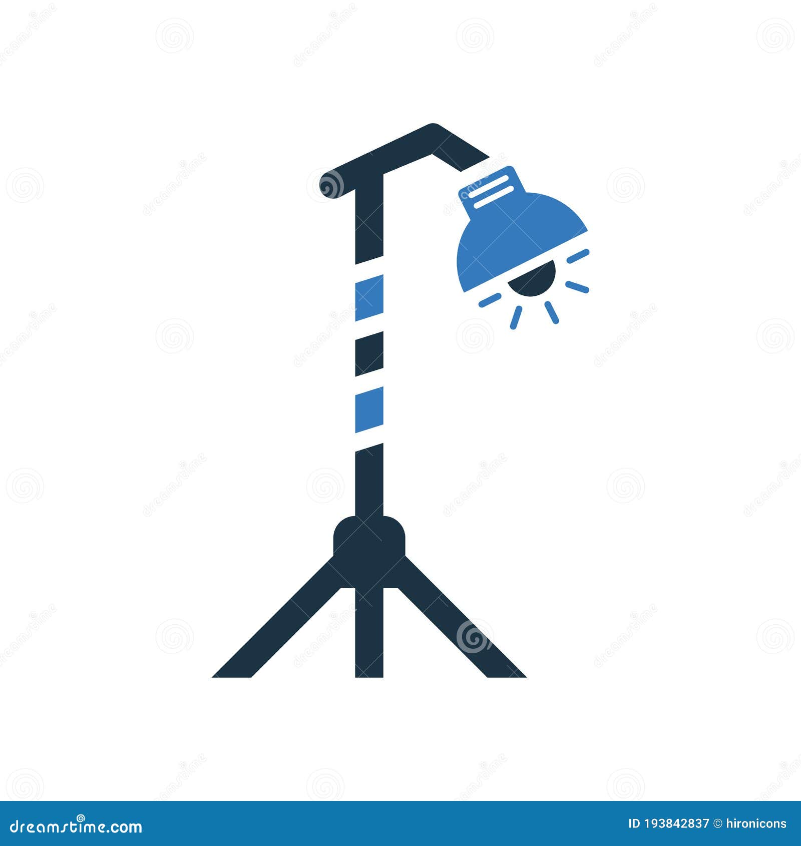 Photography Studio, Lighting Icon Design Stock Illustration ...