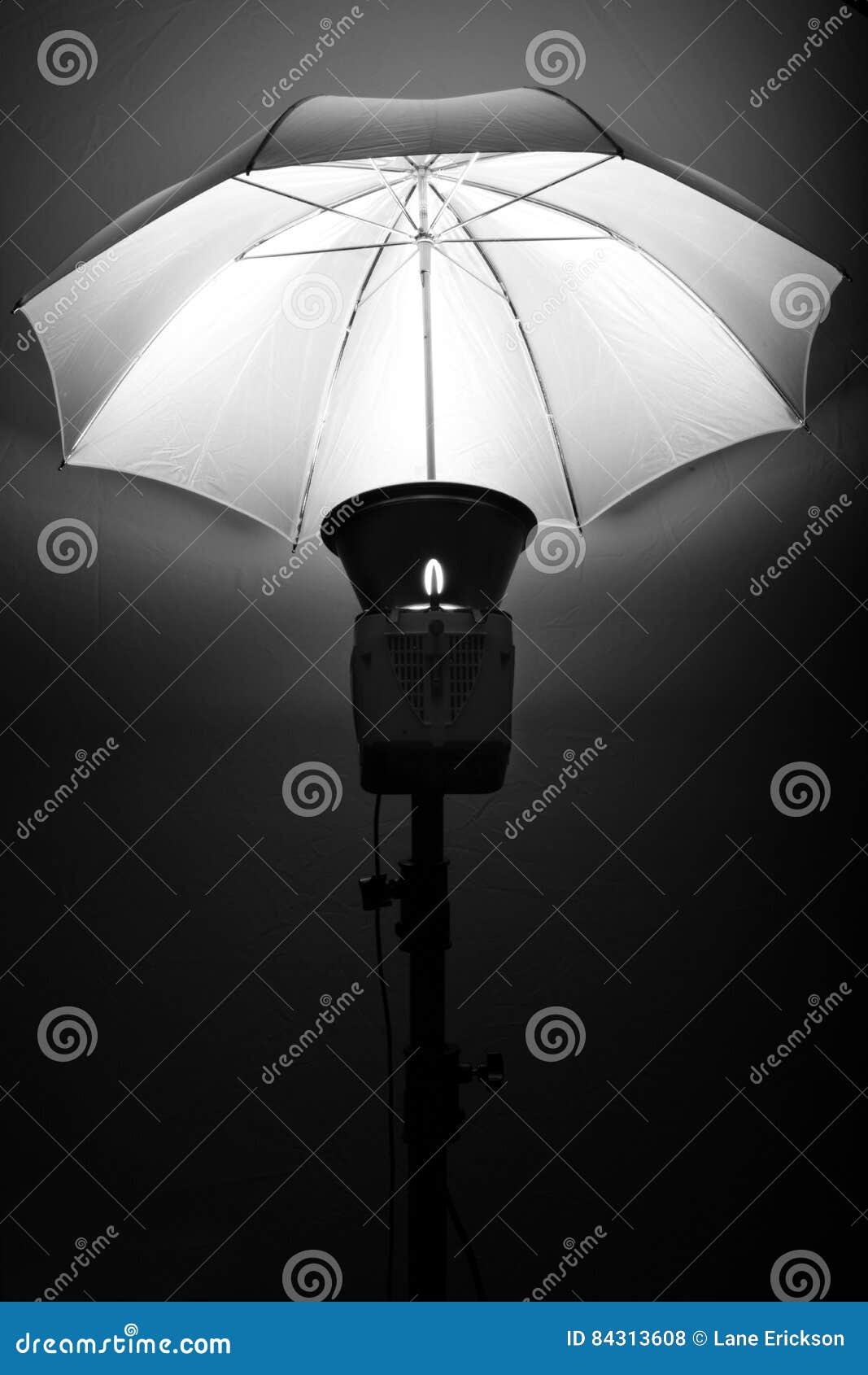 Photography Studio Stobe Flash for Light and Picture Taking Stock Photo ...