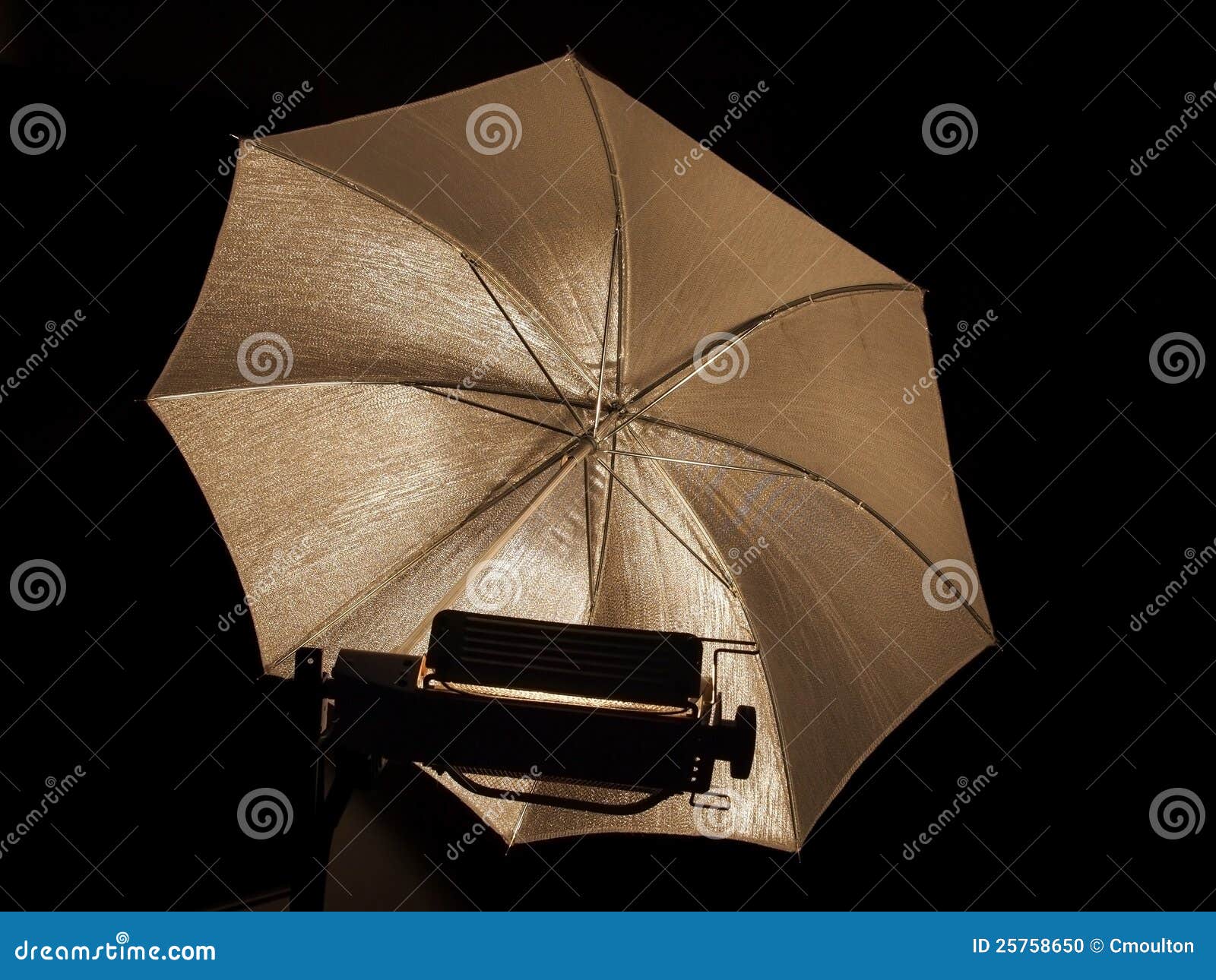 Photography Studio Umbrella Light Stock Photo - Image of tool, studio ...