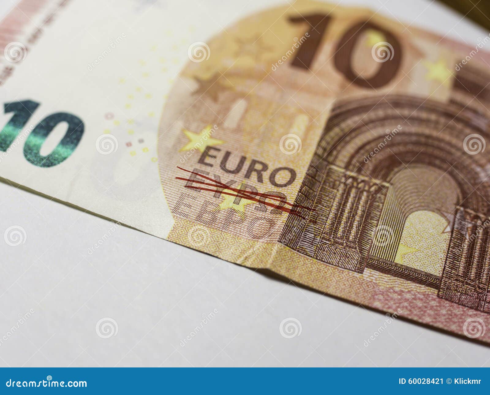 Photography of Ten Euro Note. Stock Image - Image of finance ...