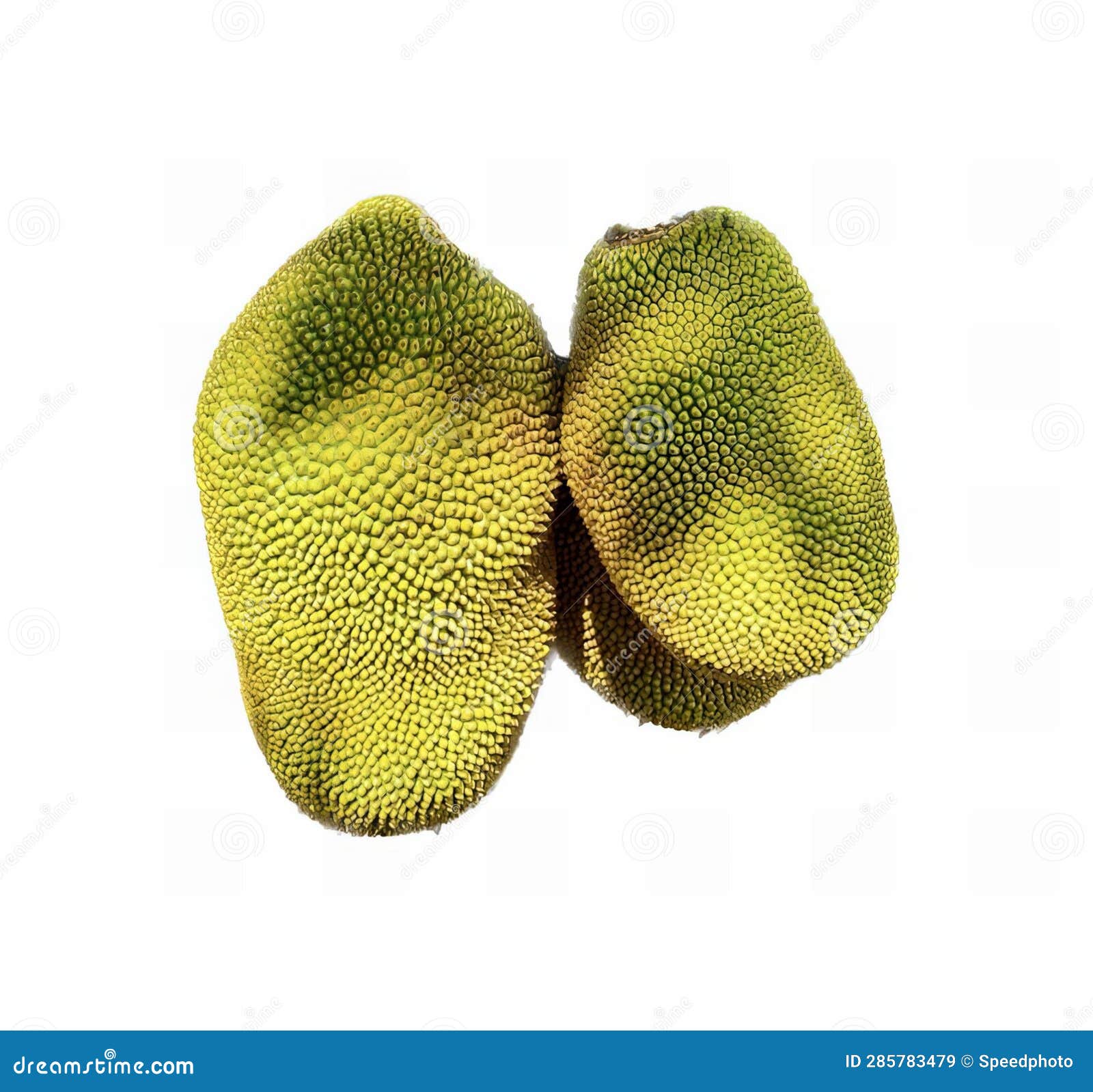 A Photography of Two Pieces of Bread Fruit on a White Surface, There ...
