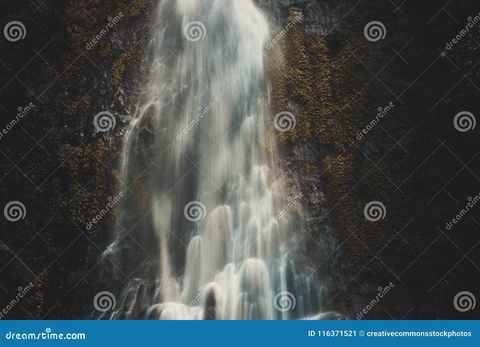 Photography Of Waterfalls In Cave Picture. Image: 116371521