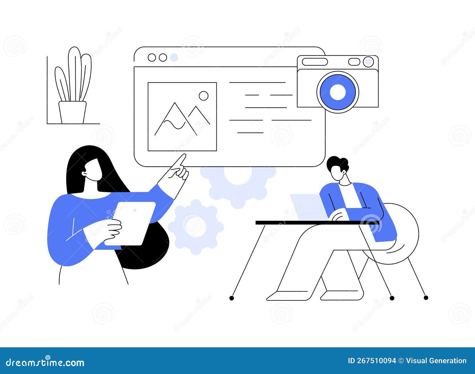 Photography Workshop Abstract Concept Vector Illustration. Stock Vector ...