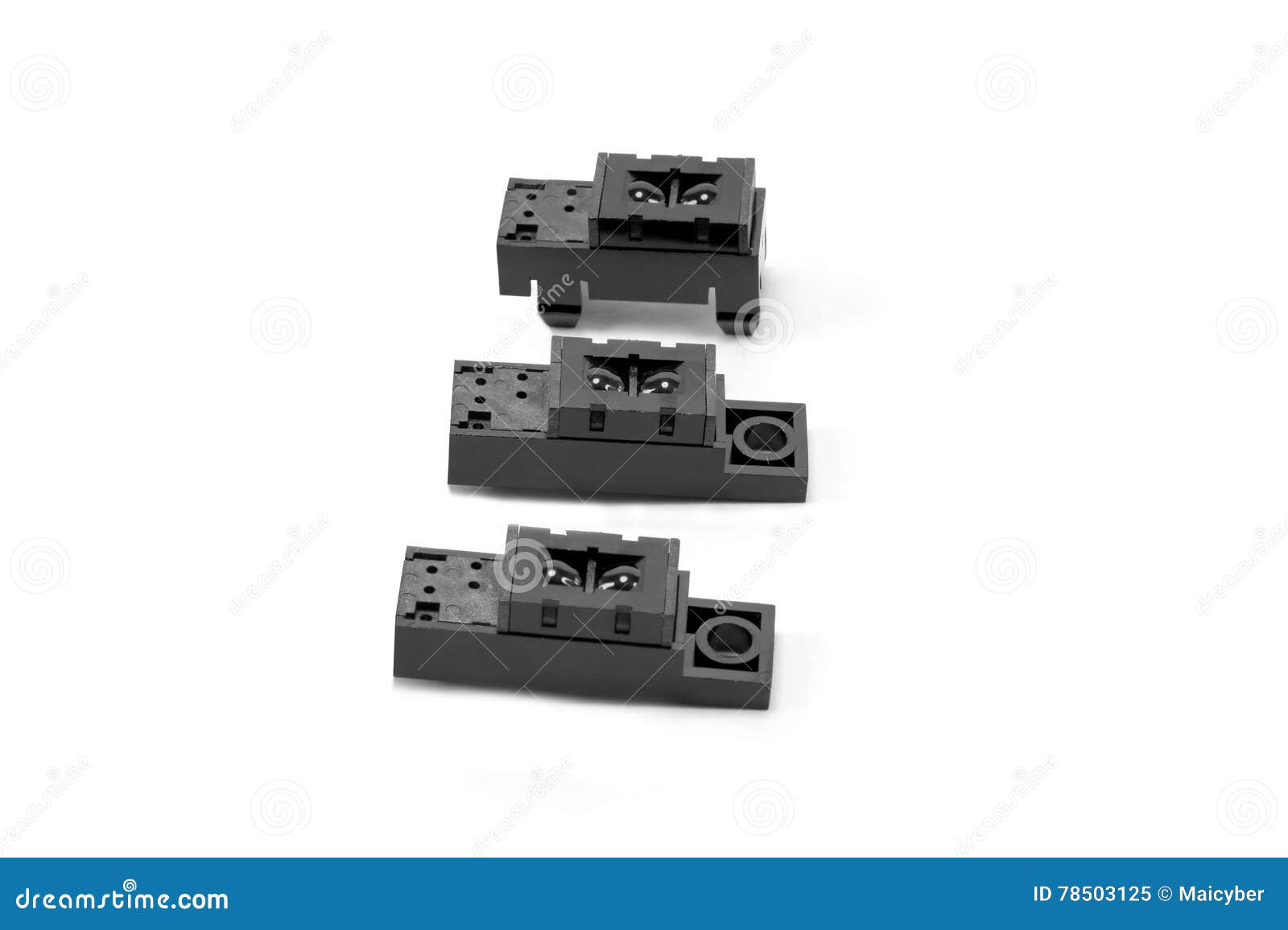 Photomicrosensor - Slot Sensor or Light Sensor Stock Image - Image of ...