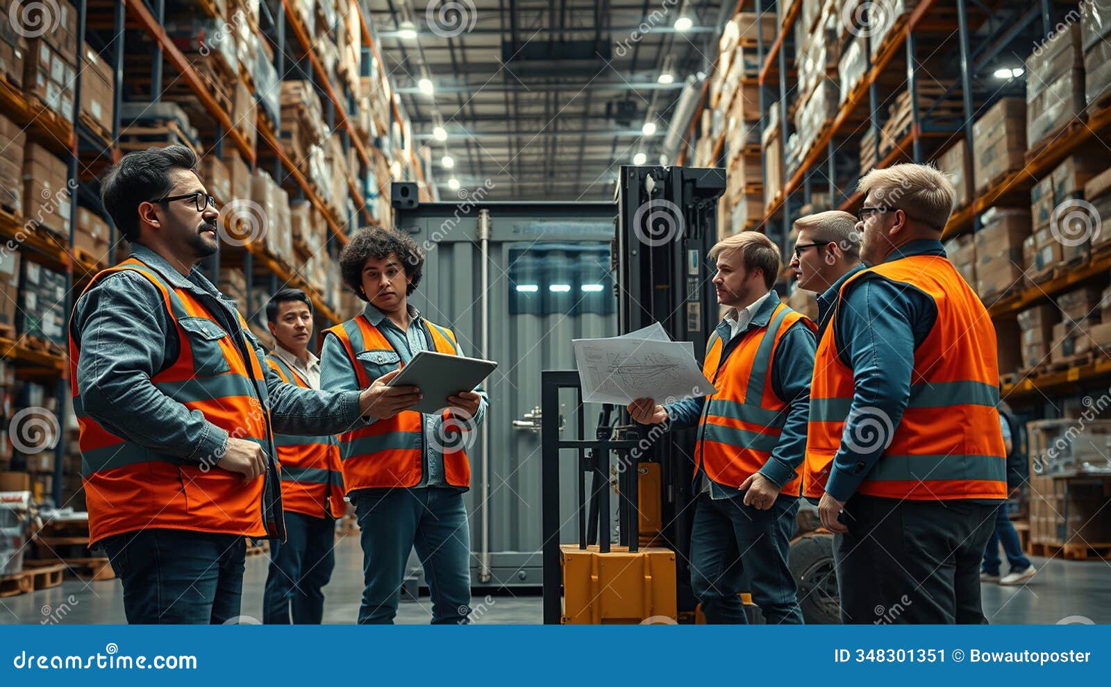 Factory Teams Coordinate Recycling, Sorting, And Disposal For ...