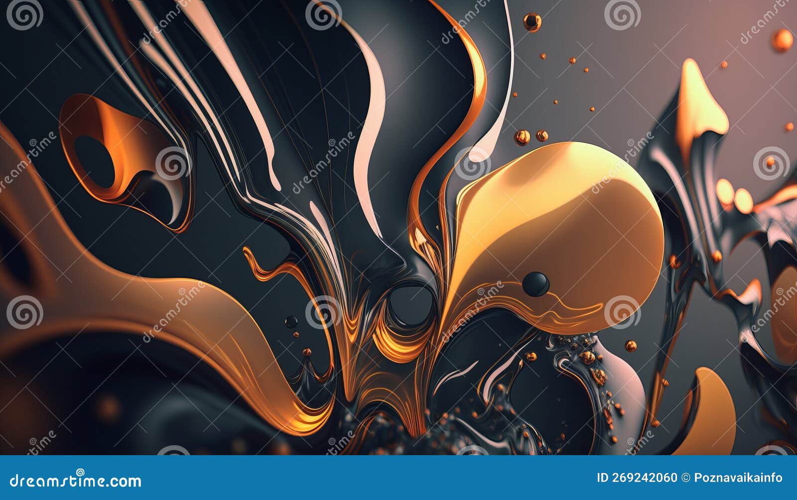 Photorealistic 4k Abstract Background Generated AI Stock Illustration ...