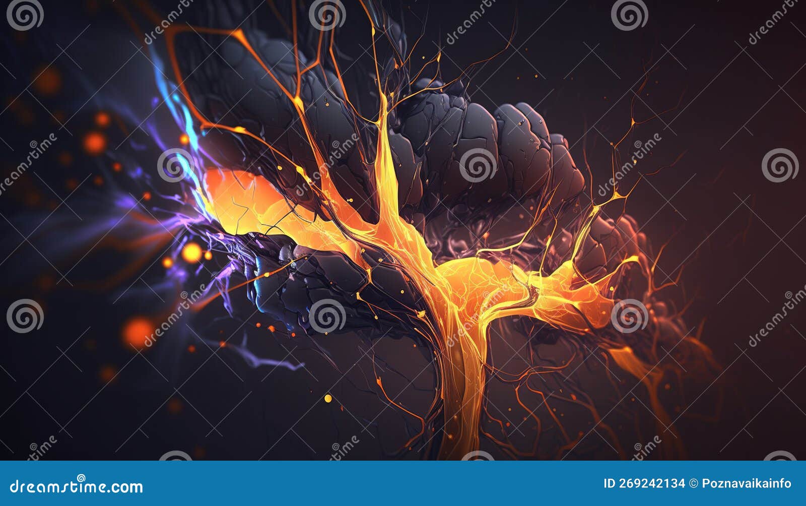 Photorealistic 4k Abstract Background Generated AI Stock Illustration ...