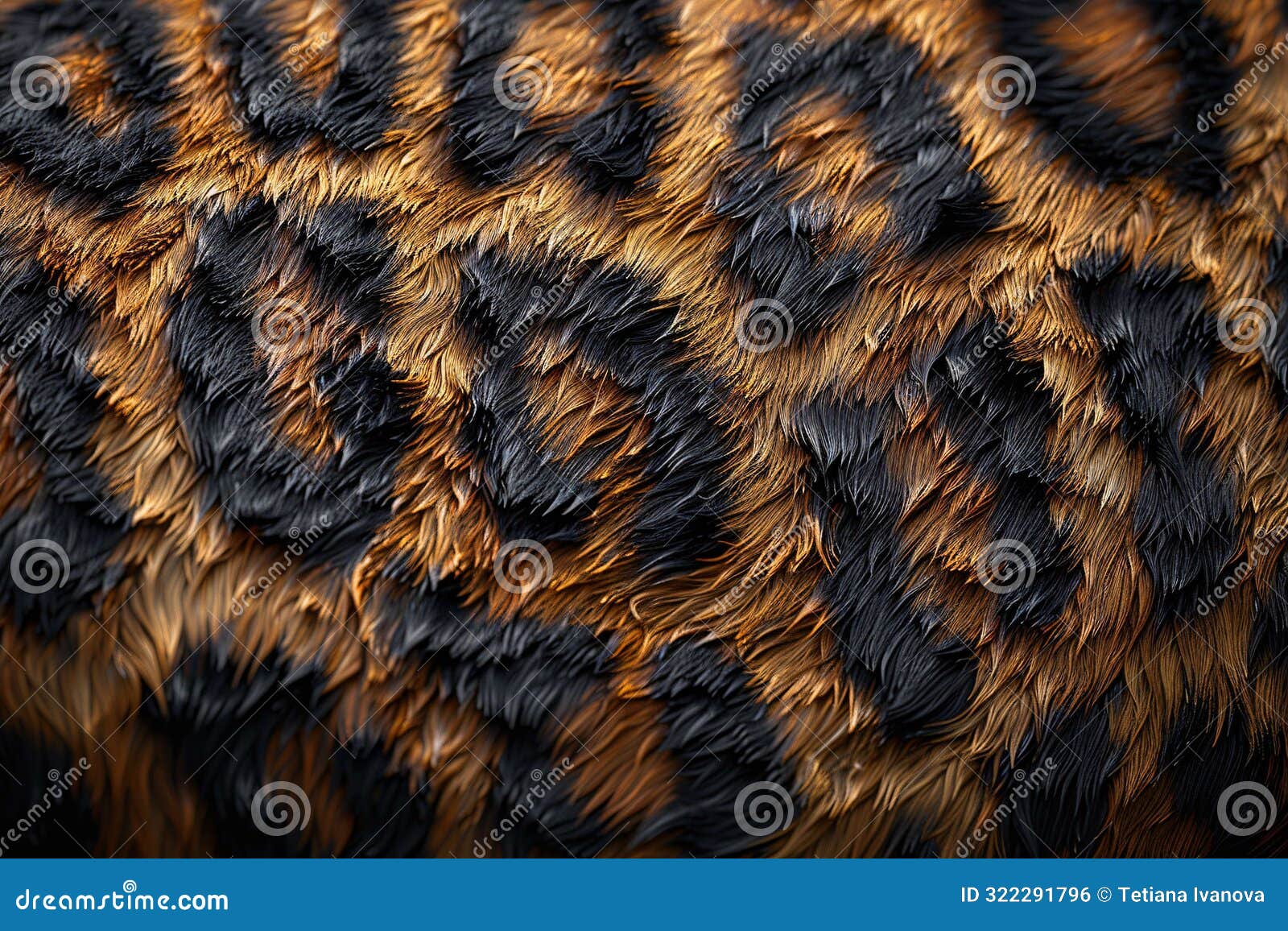 Photorealistic Leopard Print with Evenly Distributed Pattern. Stock Illustration - Illustration ...