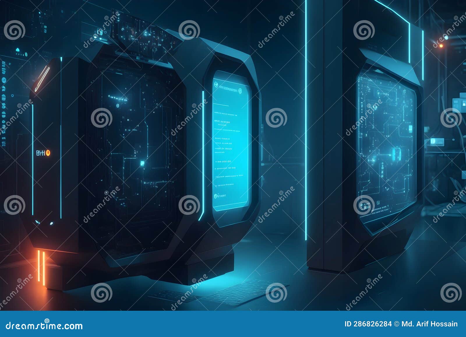 A Photorealistic Scenario In Which Ai Driven Cybersecurity Algorithms Detect Generated By Ai