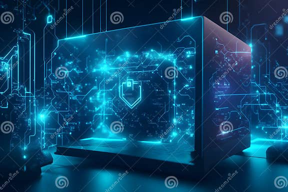 A Photorealistic Scenario In Which Ai Driven Cybersecurity Algorithms Detect Generated By Ai 