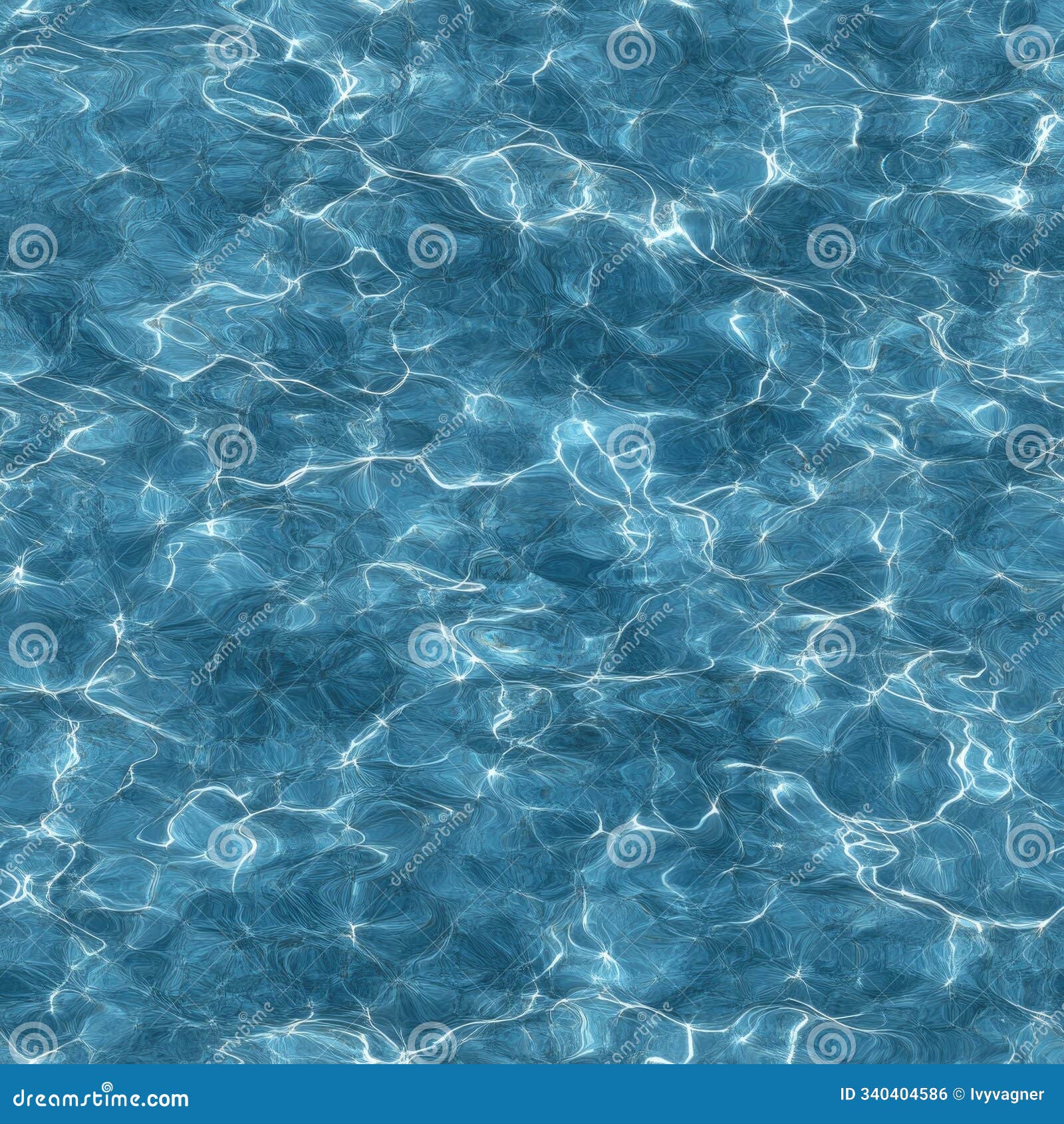 Photorealistic Seamless Texture of Deep Lake Water Stock Photo - Image ...