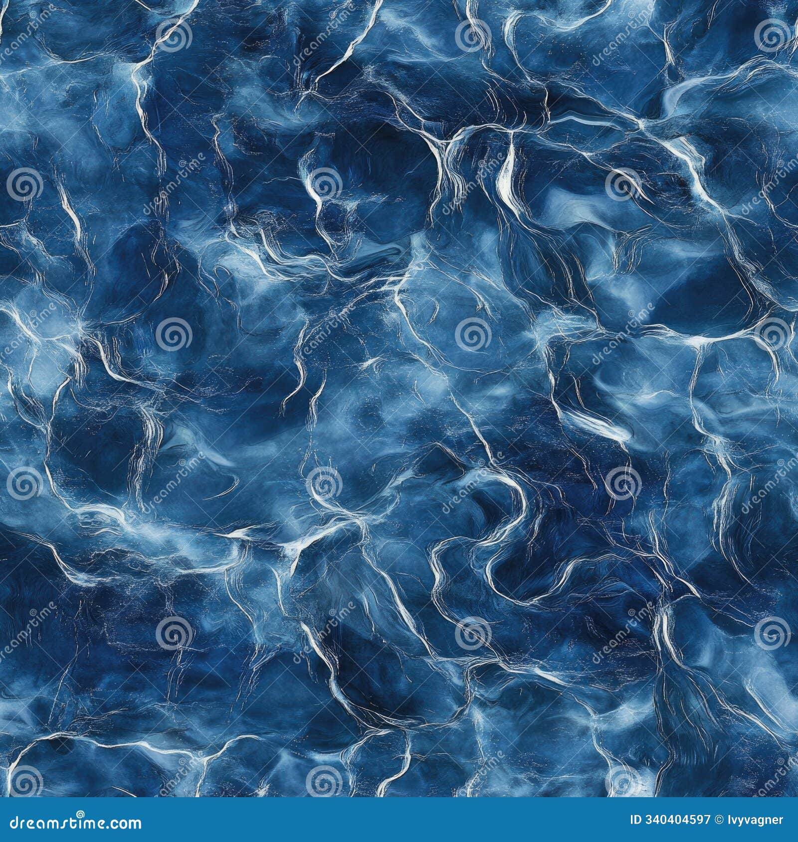 Photorealistic Seamless Texture of Deep Ocean Water Stock Image - Image ...
