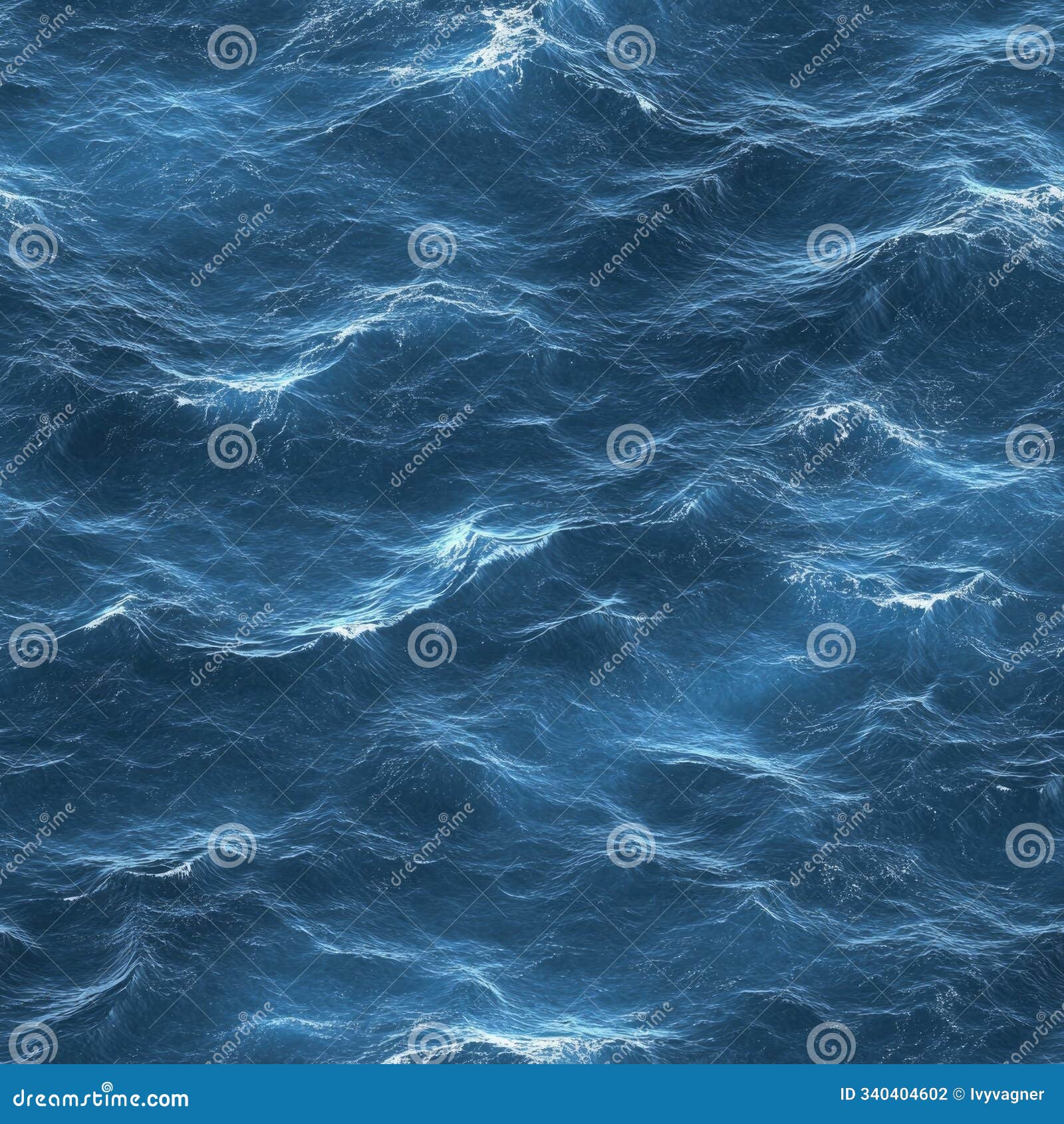 Photorealistic Seamless Texture of Deep Ocean Water Stock Photo - Image ...