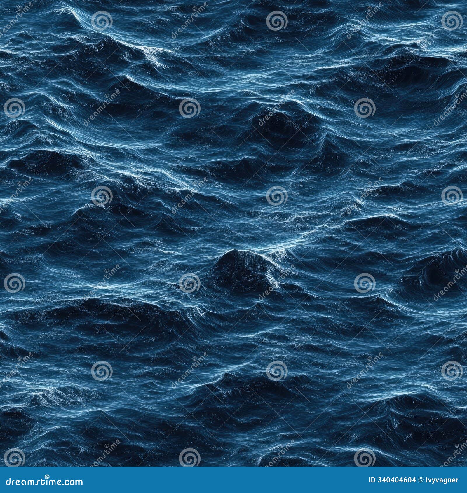 Photorealistic Seamless Texture of Deep Ocean Water Stock Photo - Image ...