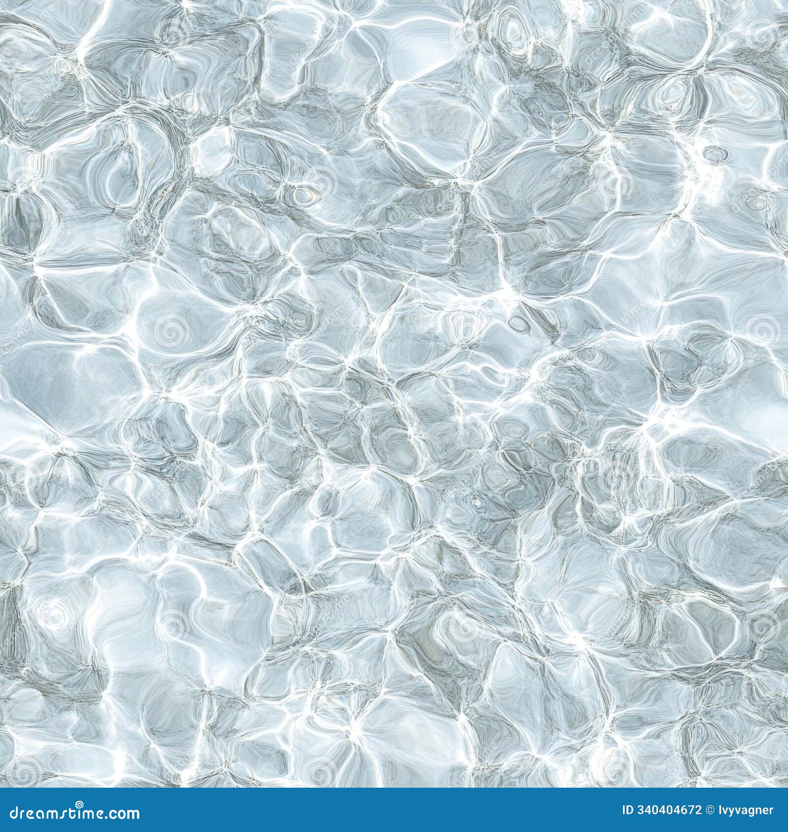 Photorealistic Seamless Texture of Flowing River Water Stock Photo ...