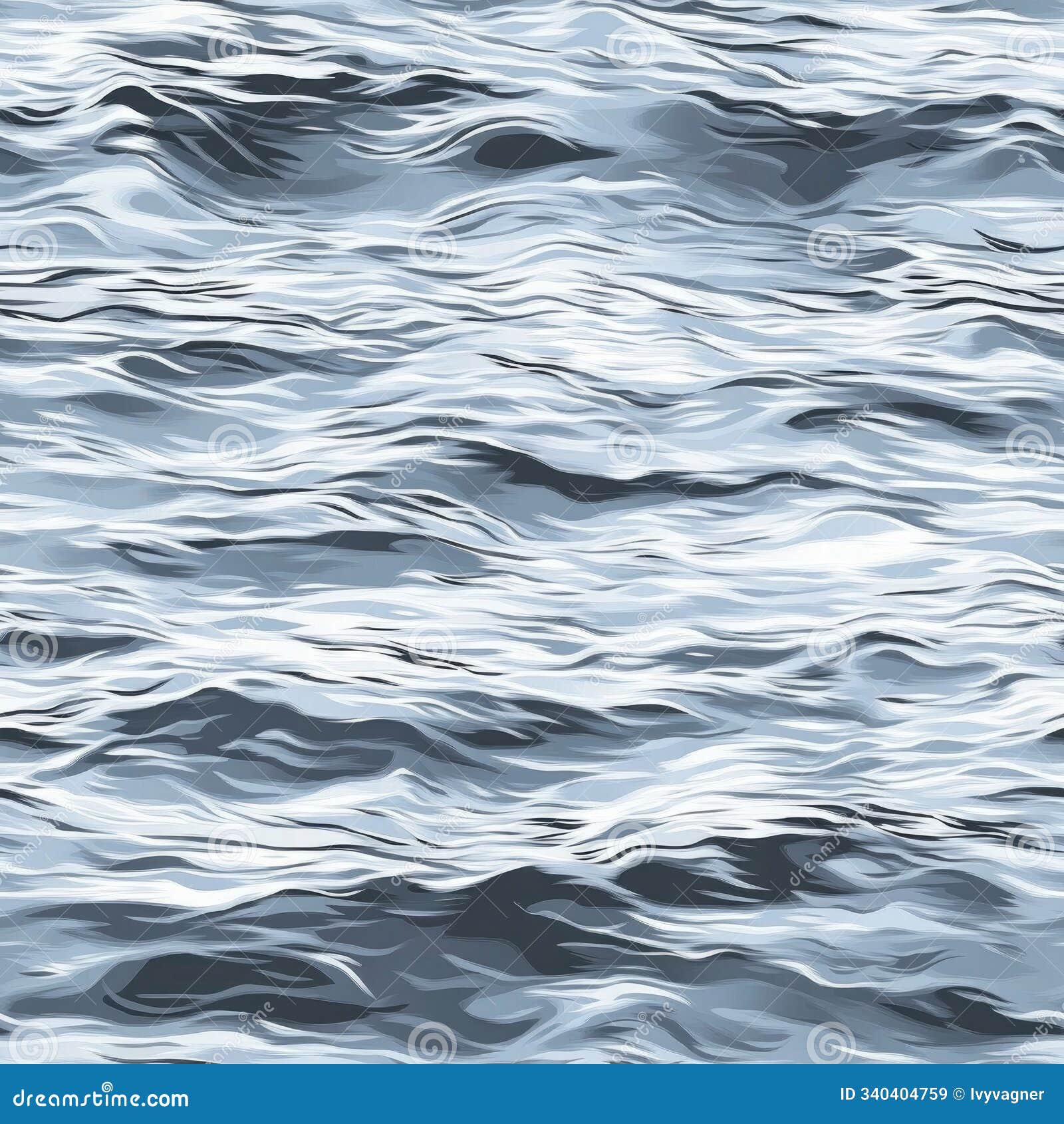 Photorealistic Seamless Texture of Rainwater on Calm River Stock Image ...