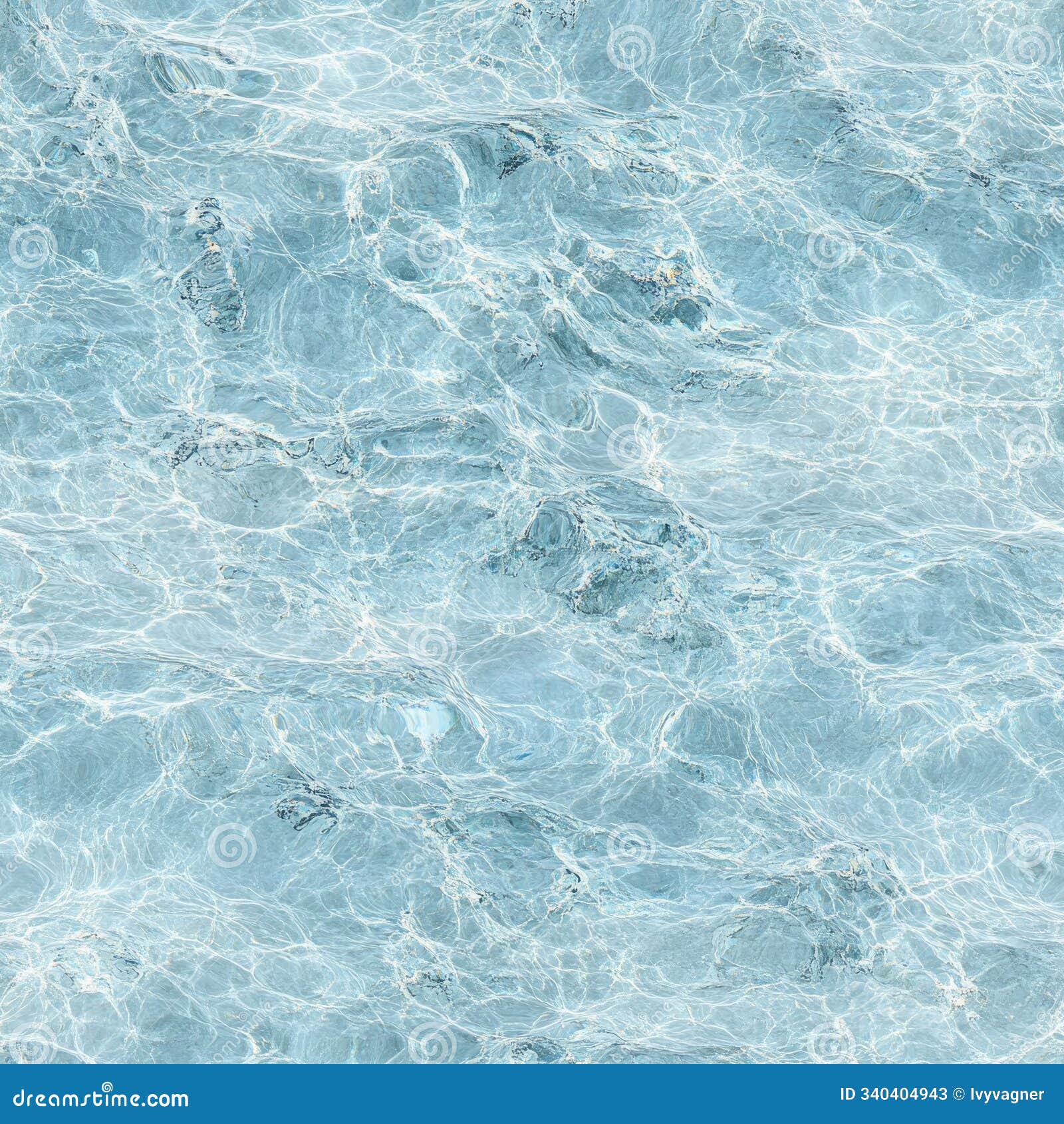 Photorealistic Seamless Texture of Still Ocean Water at Midday Stock ...