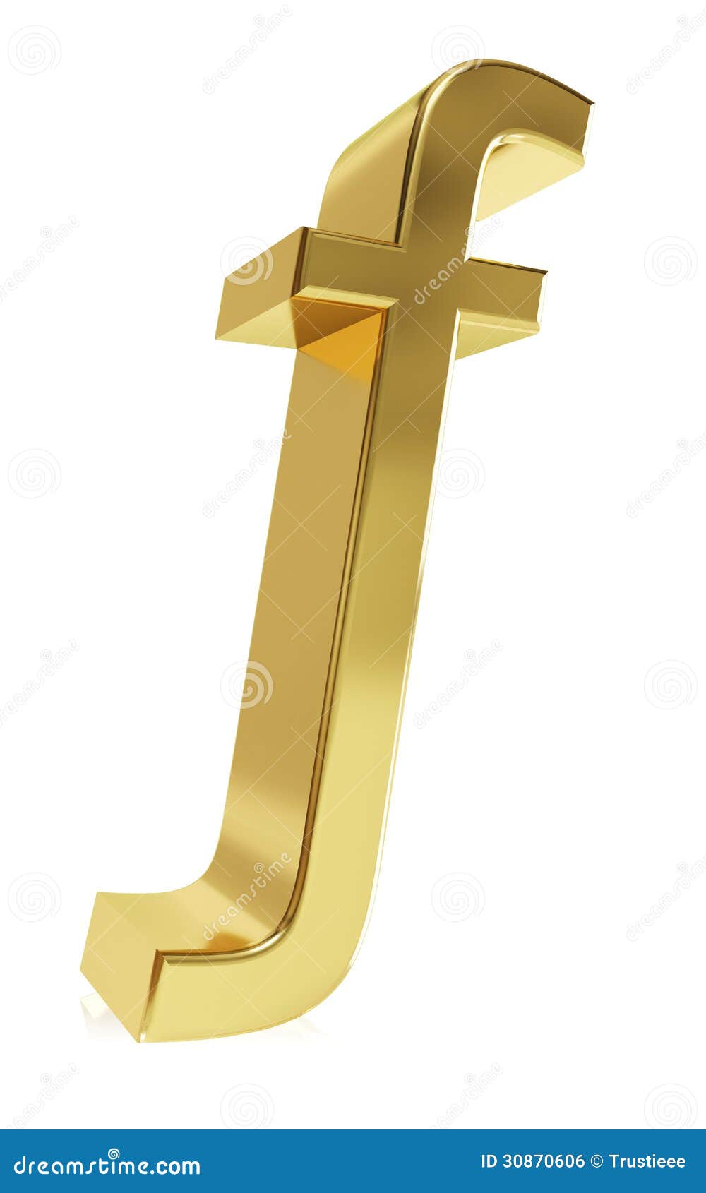 Photorealistic Symbol of the Currency Guilder Stock Illustration ...