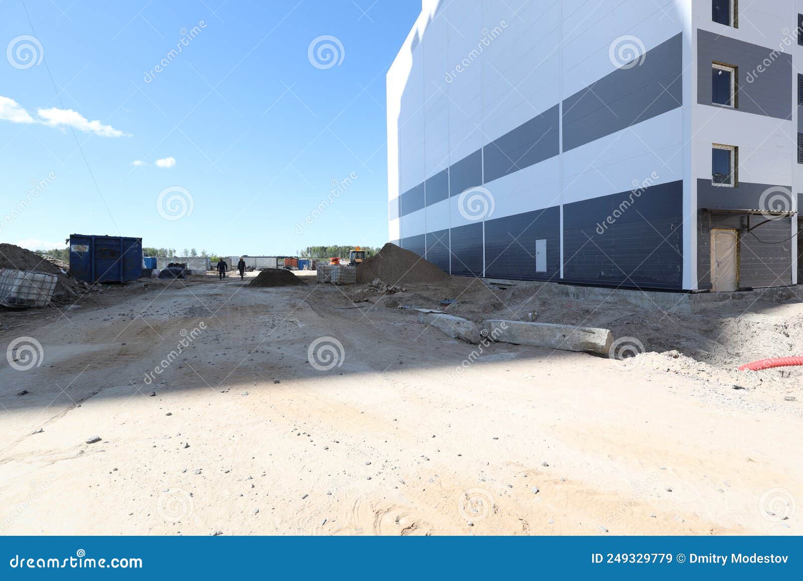 Photos of the Construction Process of the Residential Complex Stock ...