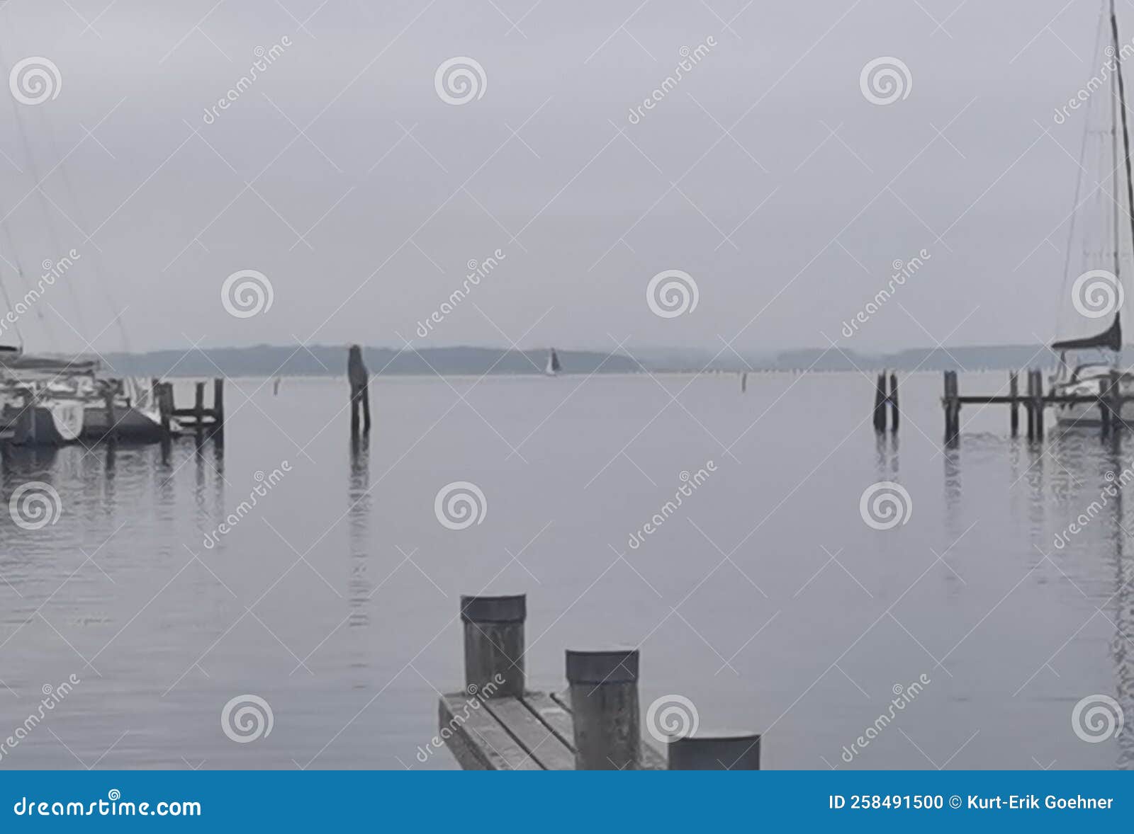 Photos of Nature in Northern Germany Stock Photo - Image of pier, mist ...