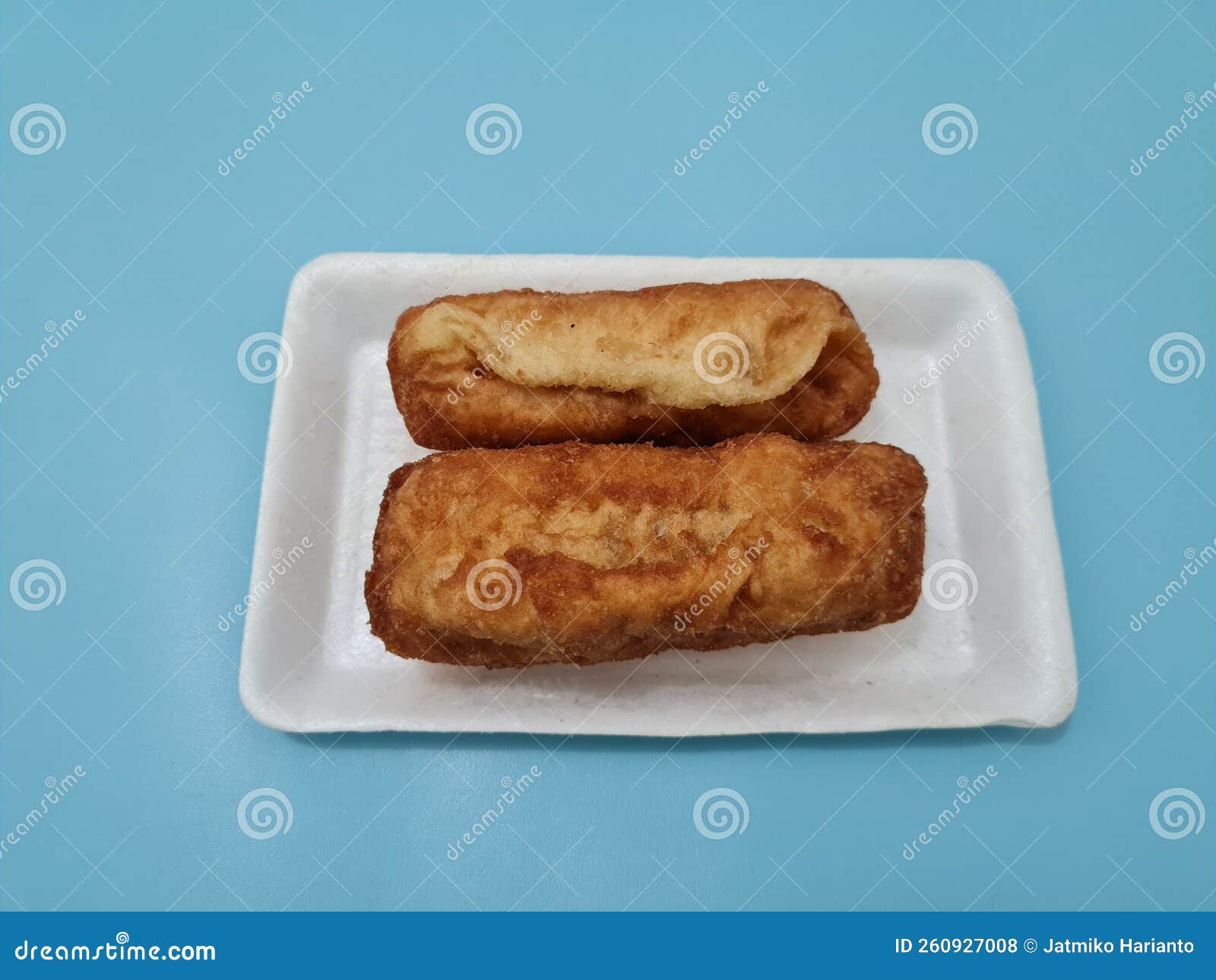 Snacks from the Market are Fried Bread that is Oval in Shape with a ... Snacks from the Market are Fried Bread that is Oval in Shape with a ...