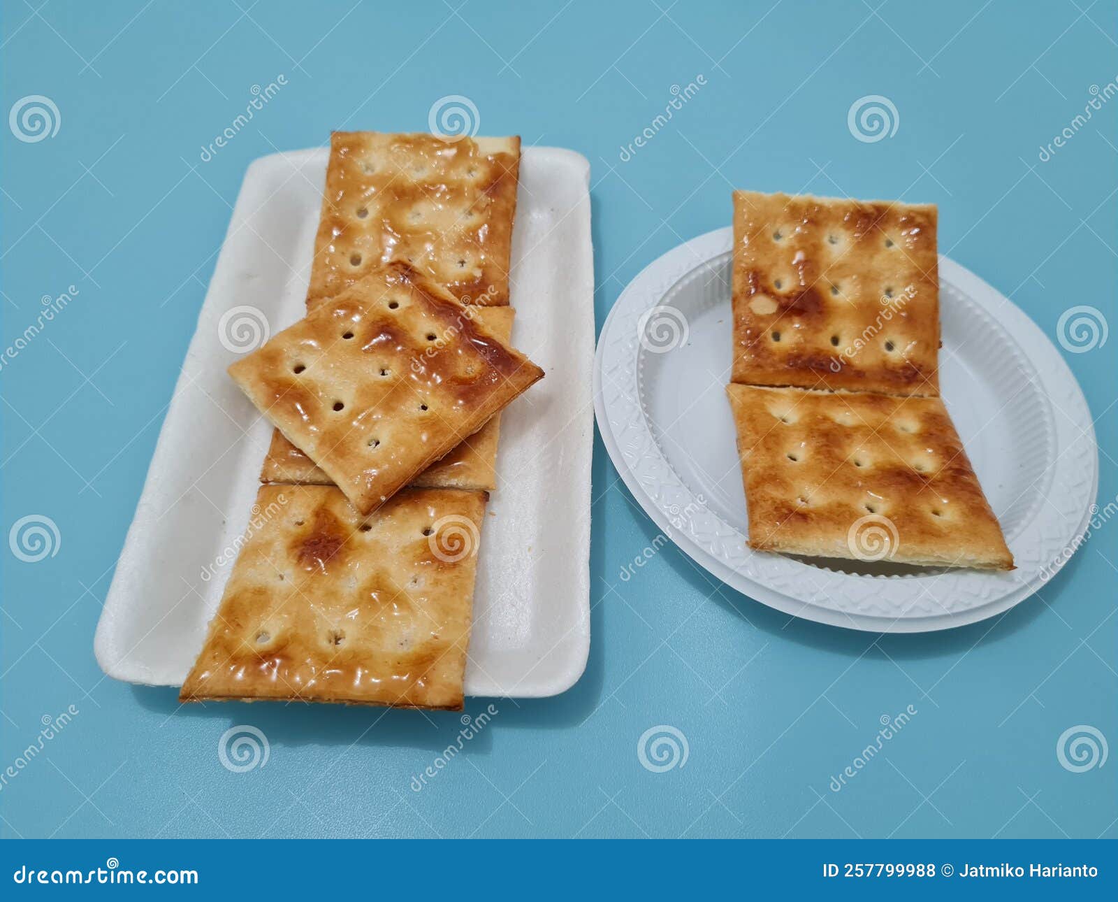 Sweet Gabin Biscuits Made of Flour and Other Ingredients in a ...