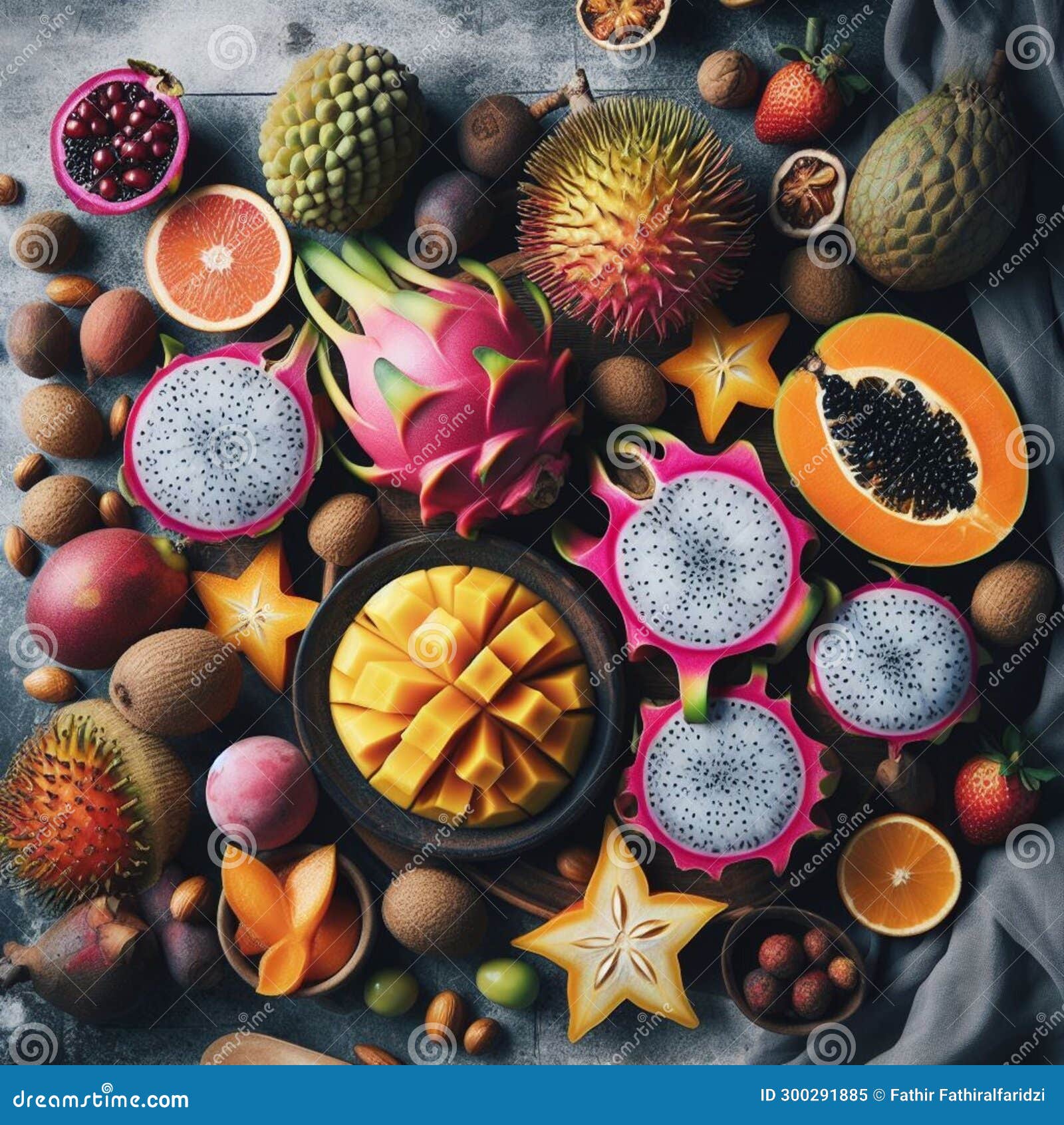 Photos of Various Types of Fresh Fruit Stock Image - Image of types ...