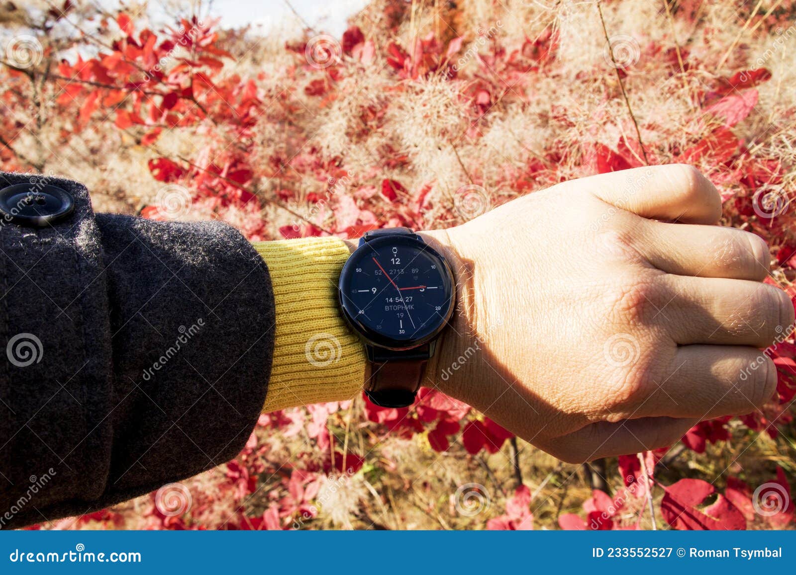 Photos of the Watch on the Hand Watch on Hands Stock Image - Image of ...