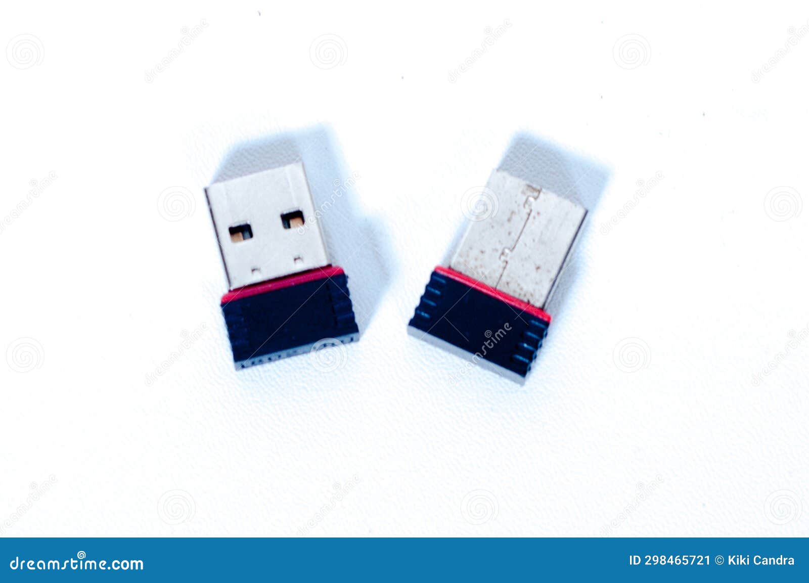 Usb Wifi on White Background Stock Image - Image of black, storage ...