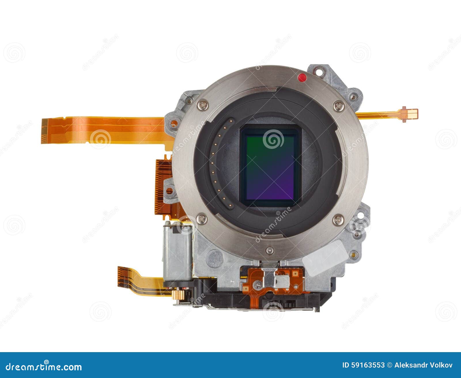 Photosensitive Silicon Sensor Stock Image - Image of device, sensor ...