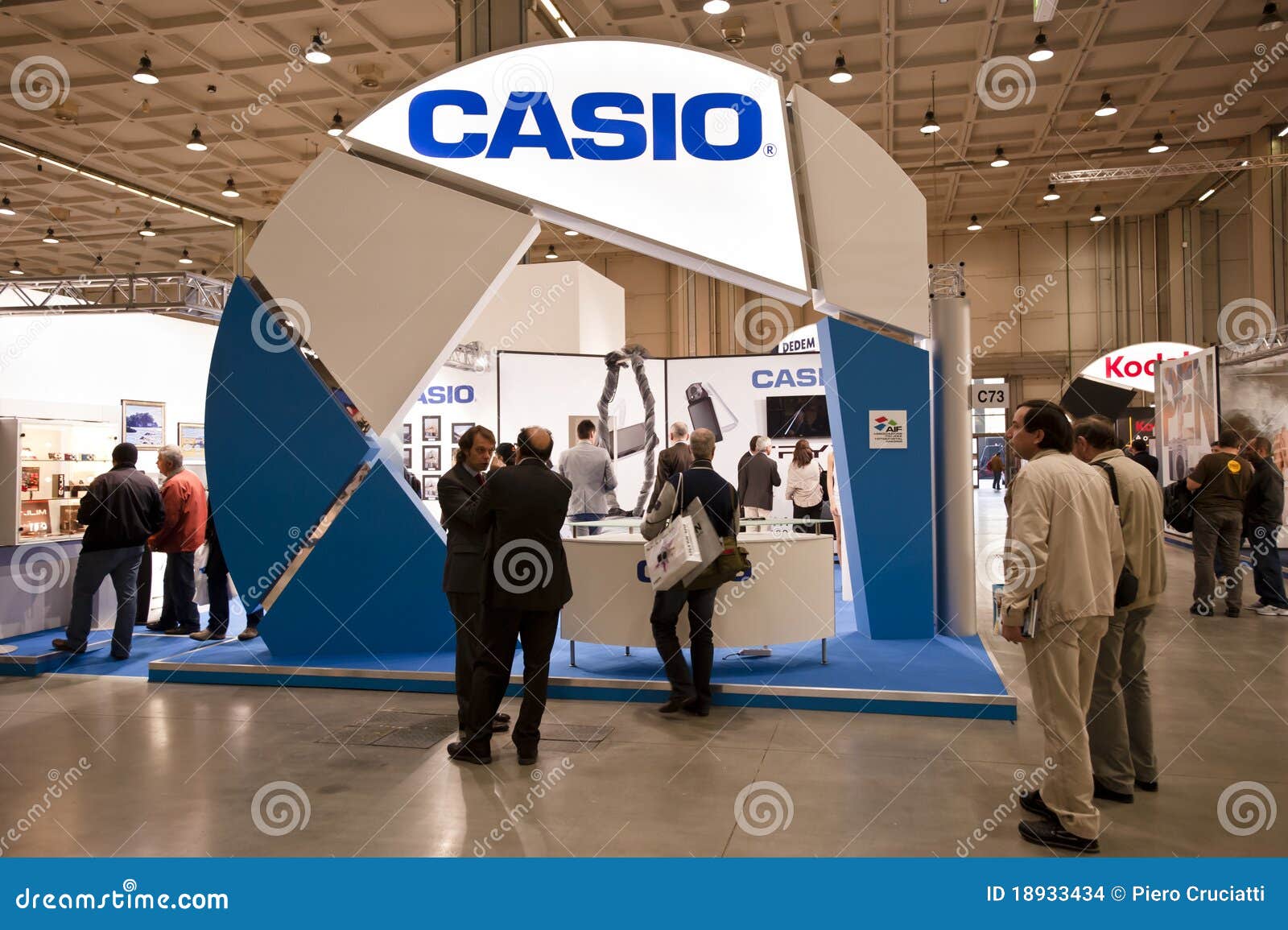 Photoshow: Casio stand editorial stock image. Image of event - 18933434