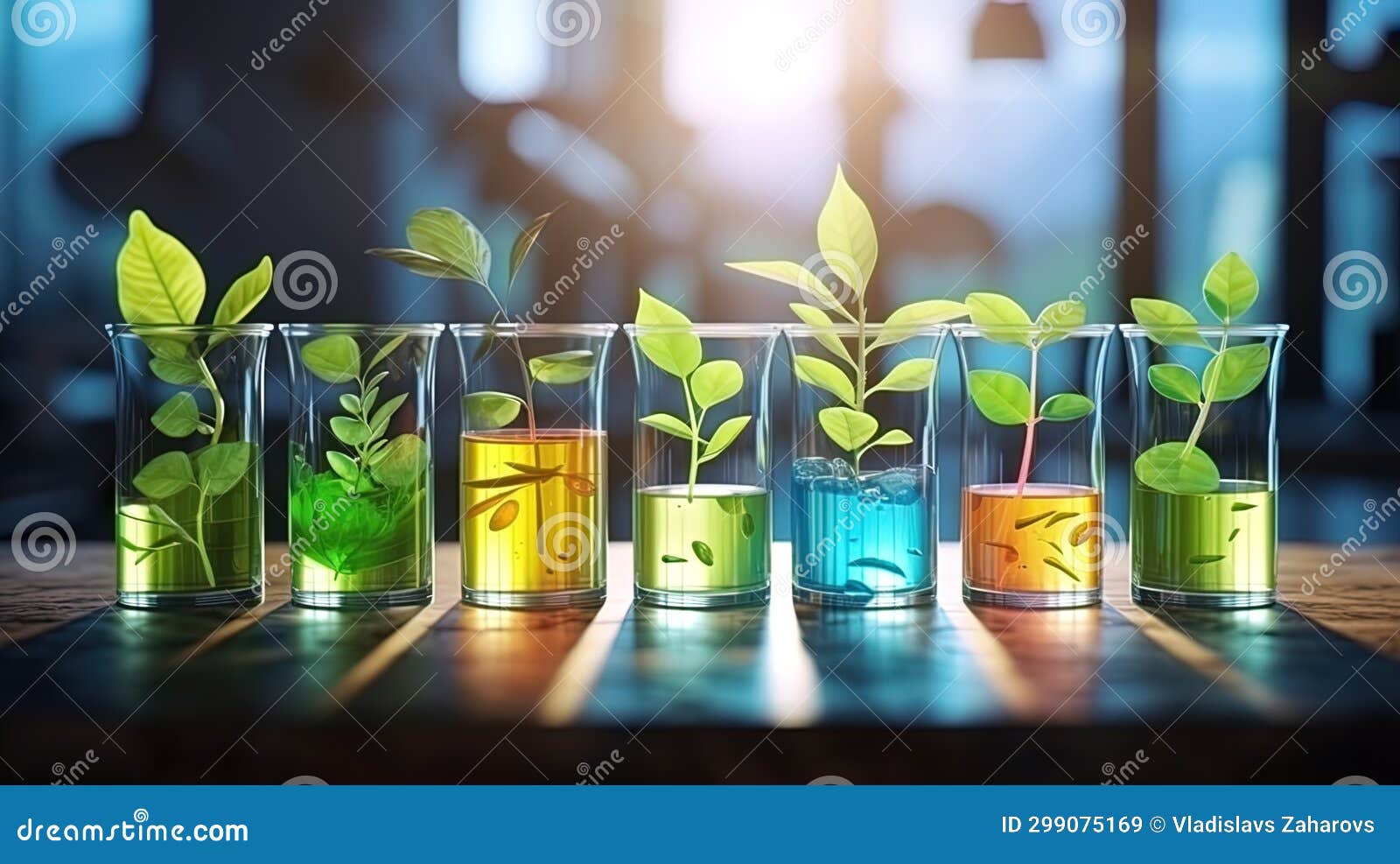 Photosynthesis of Paints Plant, Converting Light into Bright Shades ...
