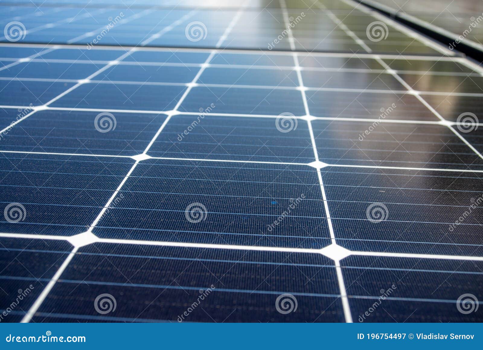 Photovoltaic Cells on the Background or Solar Panels Stock Image ...