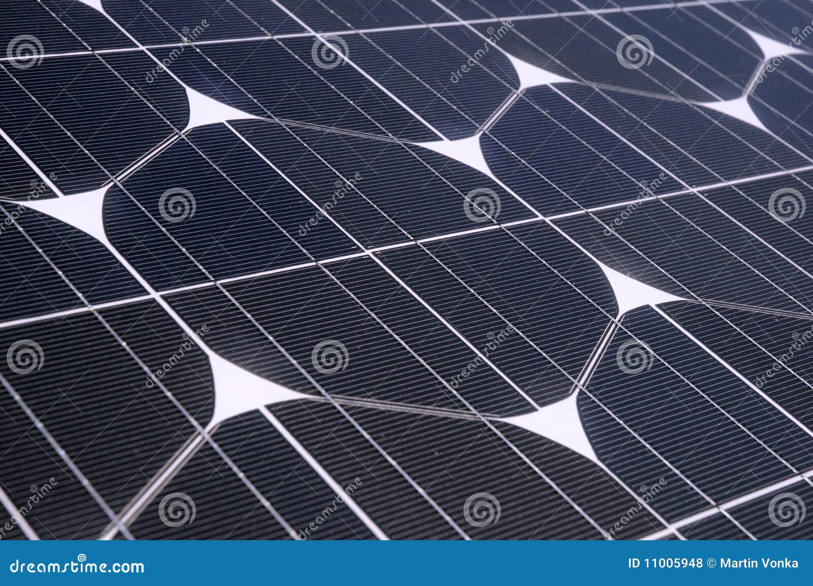 Photovoltaic Cells in a Solar Panel Stock Photo - Image of provision ...