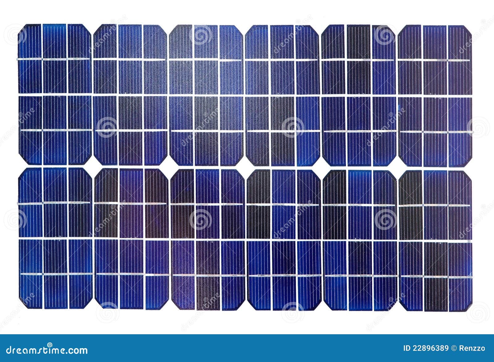 Photovoltaic Cells of a Solar Panel Stock Image - Image of generation ...